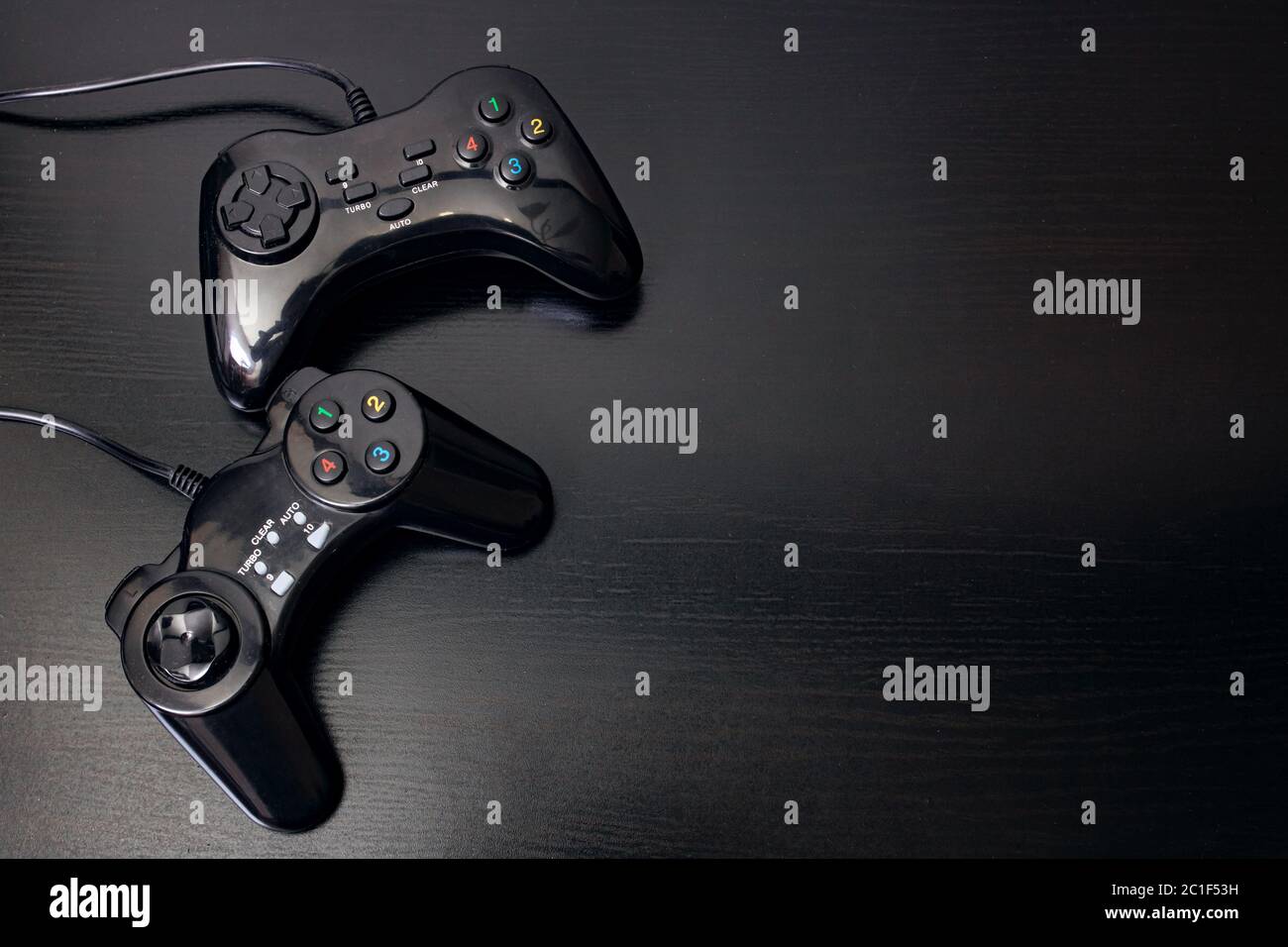 Two button game pad hi-res stock photography and images - Alamy