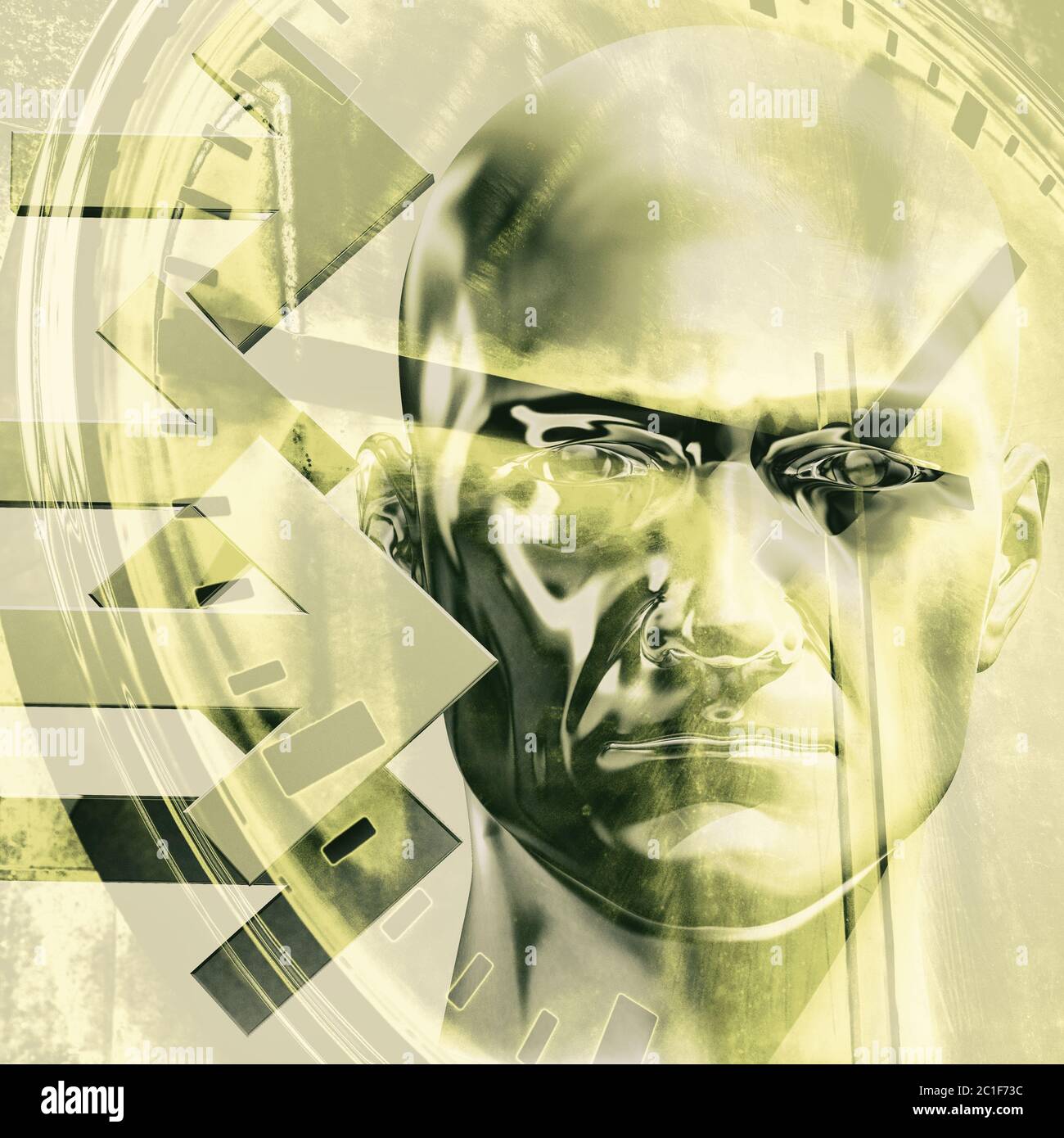 Time Concept 3D Illustration Stock Photo - Alamy