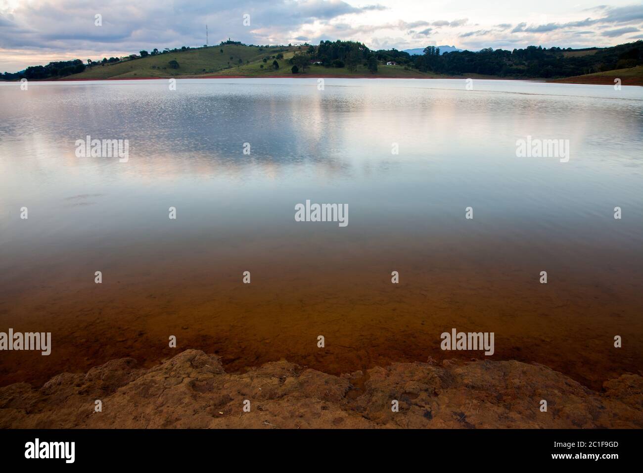 Jaguari dam in São Paulo countryside Stock Photo - Alamy