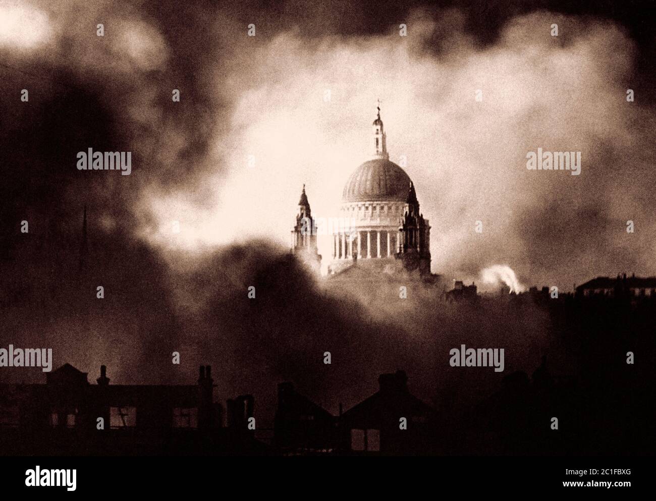 Second World War London St Pauls High Resolution Stock Photography and ...