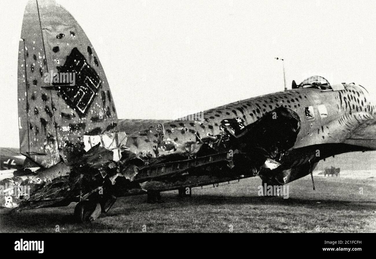 Ww2 Battle Damage High Resolution Stock Photography and Images - Alamy