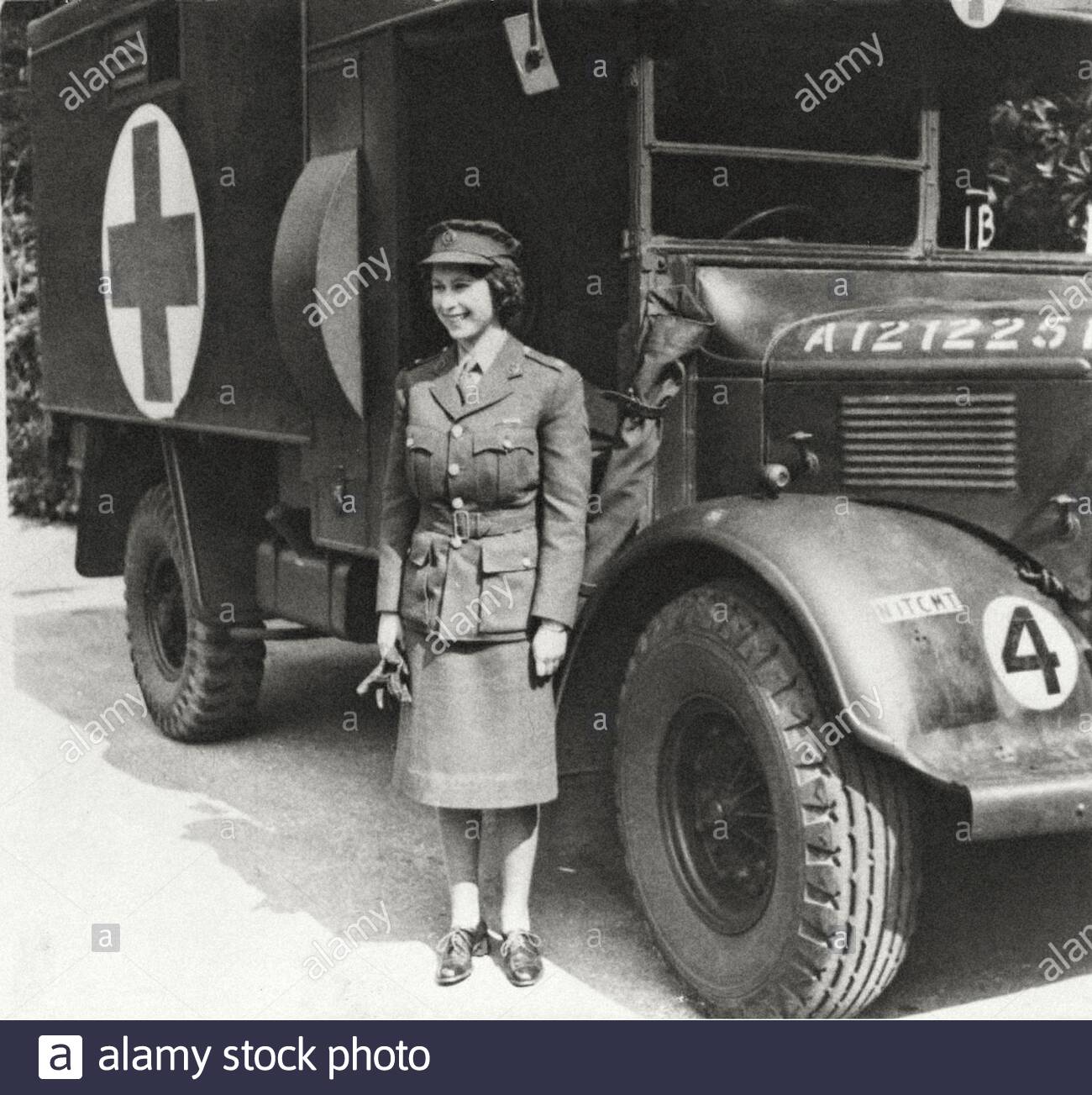 Queen Elizabeth Ii World War High Resolution Stock Photography and ...