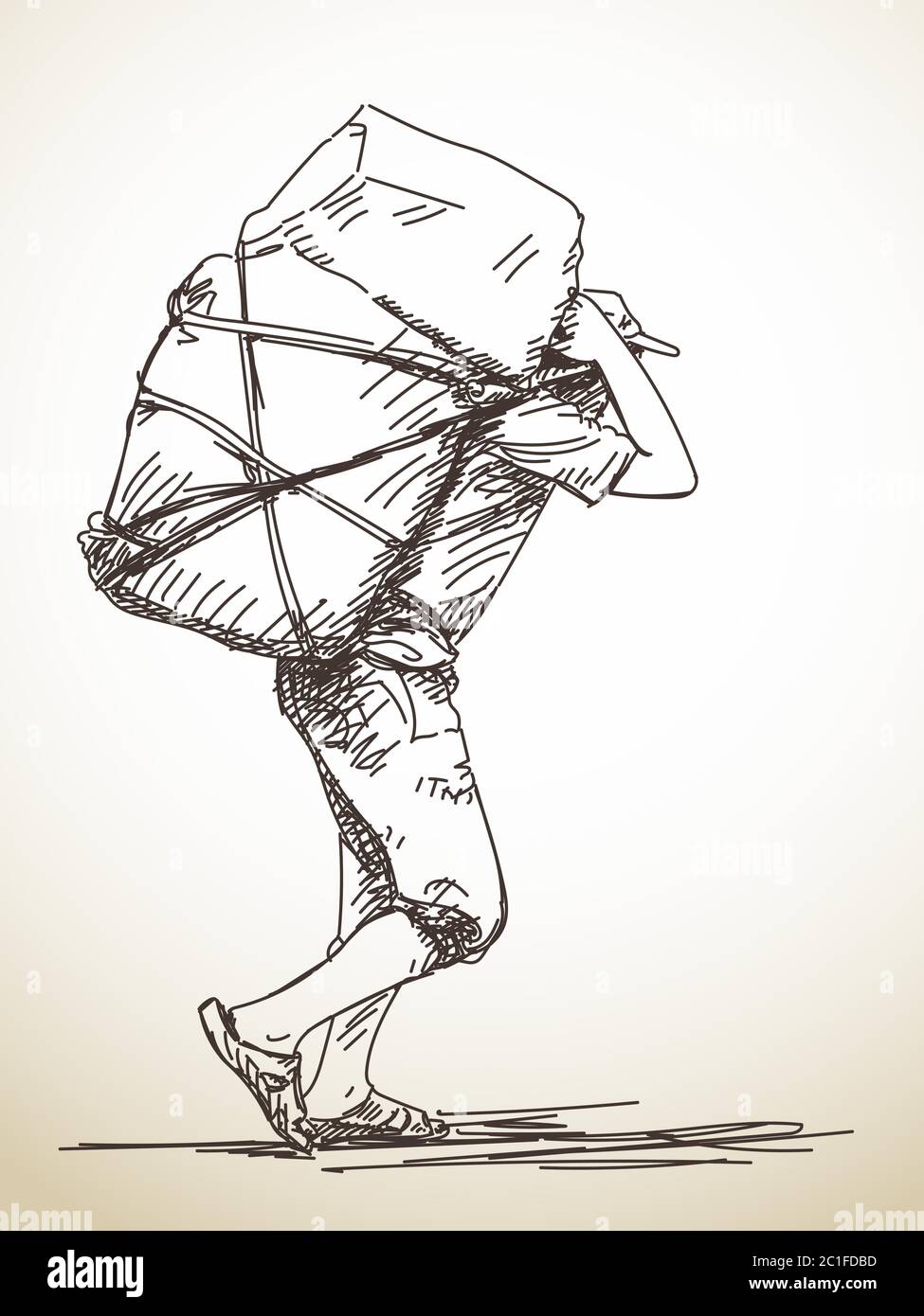 Nepali traditional art Stock Vector Images - Alamy