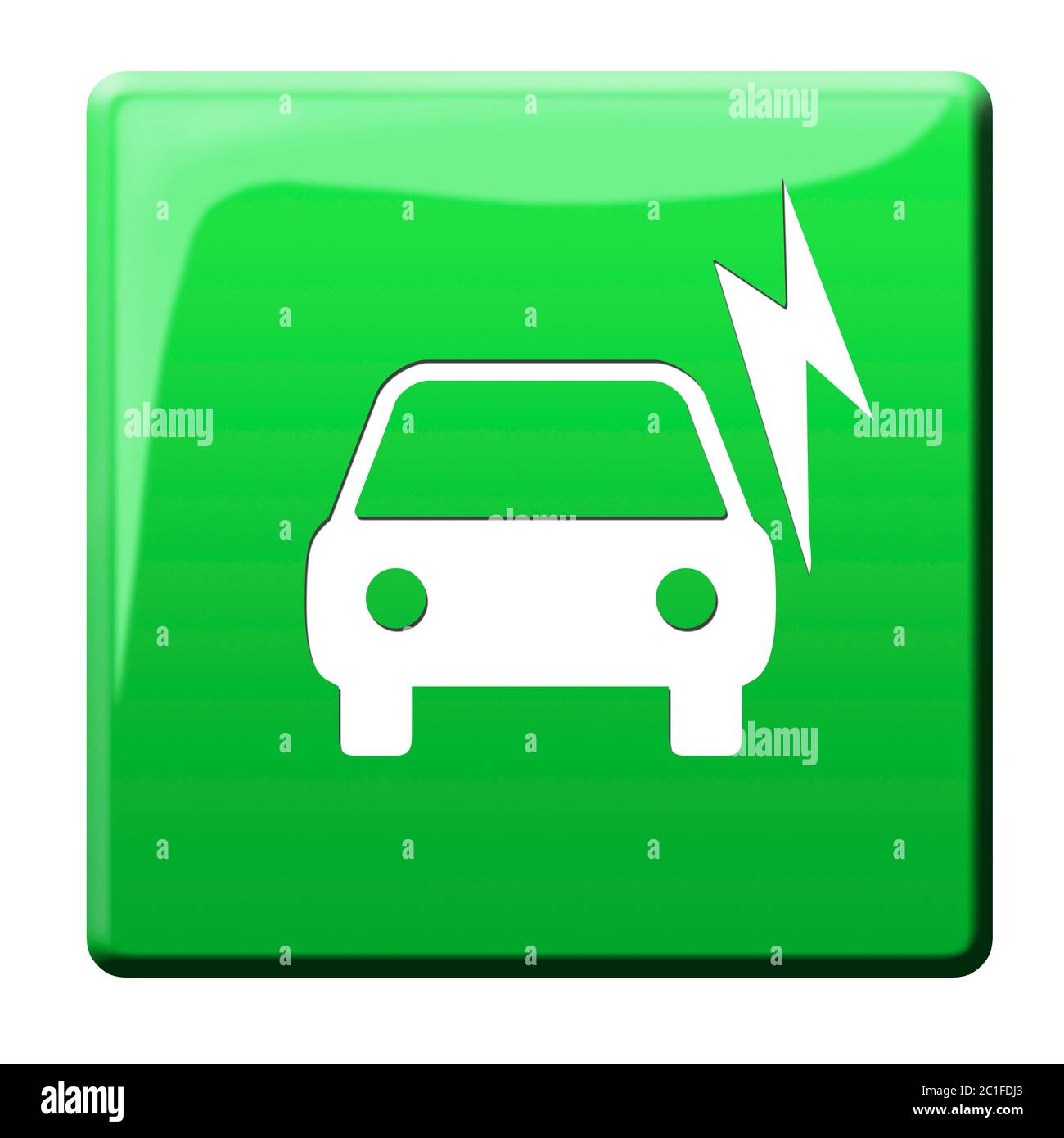 Car power button icon Cut Out Stock Images & Pictures - Alamy