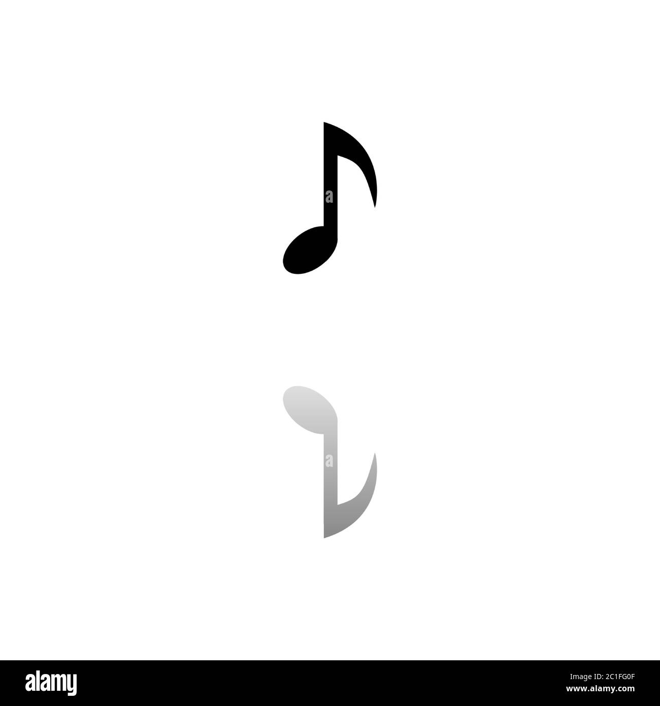 Flat Music Symbol