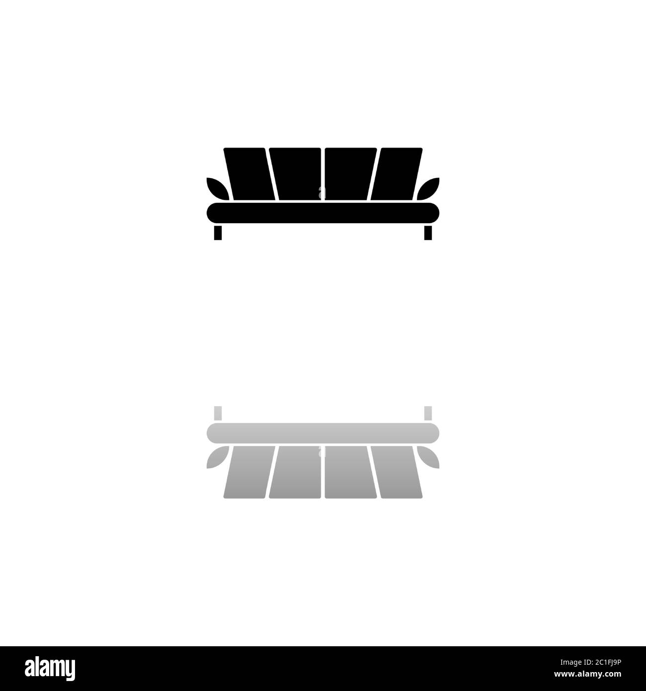 Emblem on chair in Stock Vector Images - Alamy