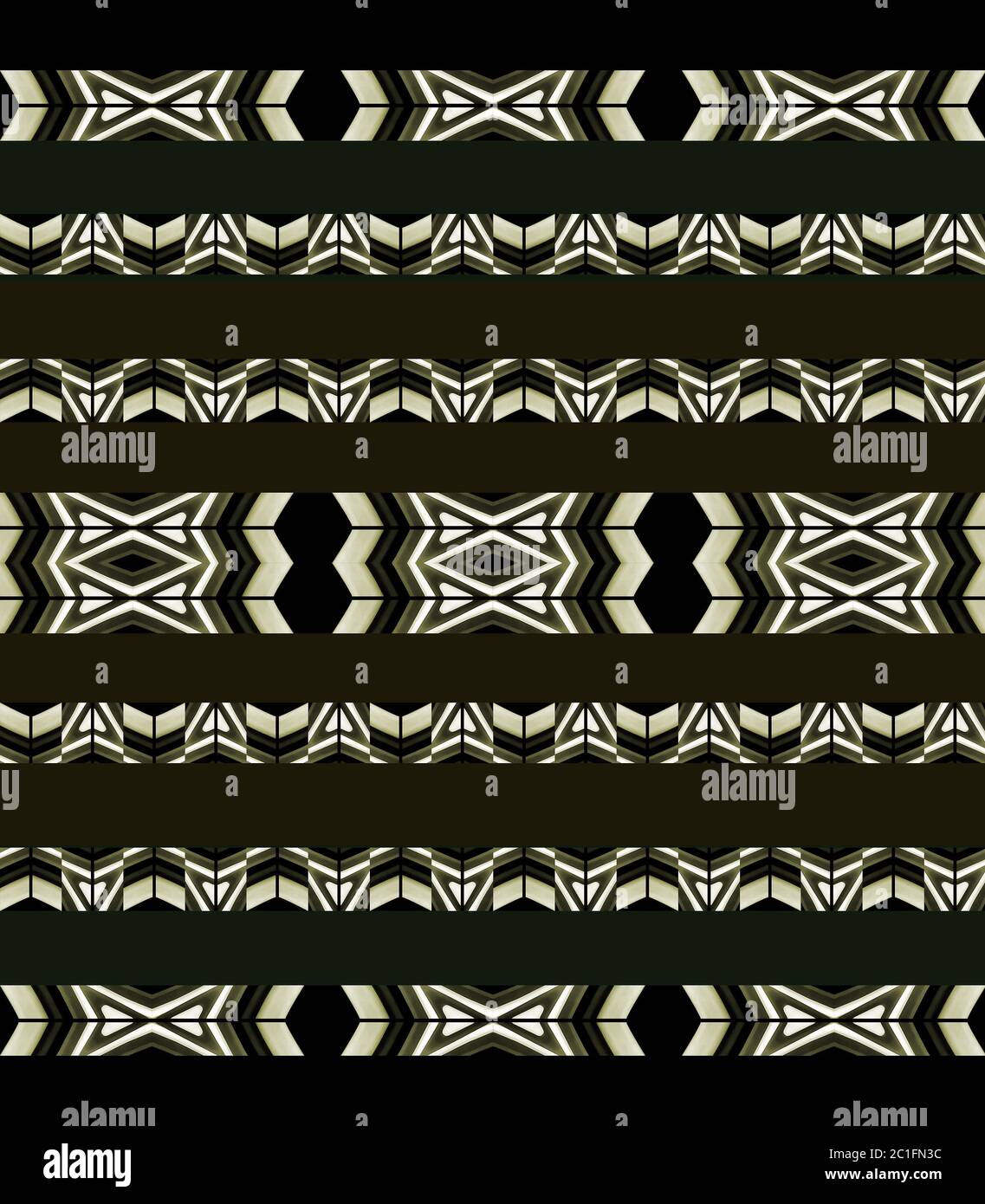 Horizontal Stripes Tribal Pattern Stock Photo - Alamy
