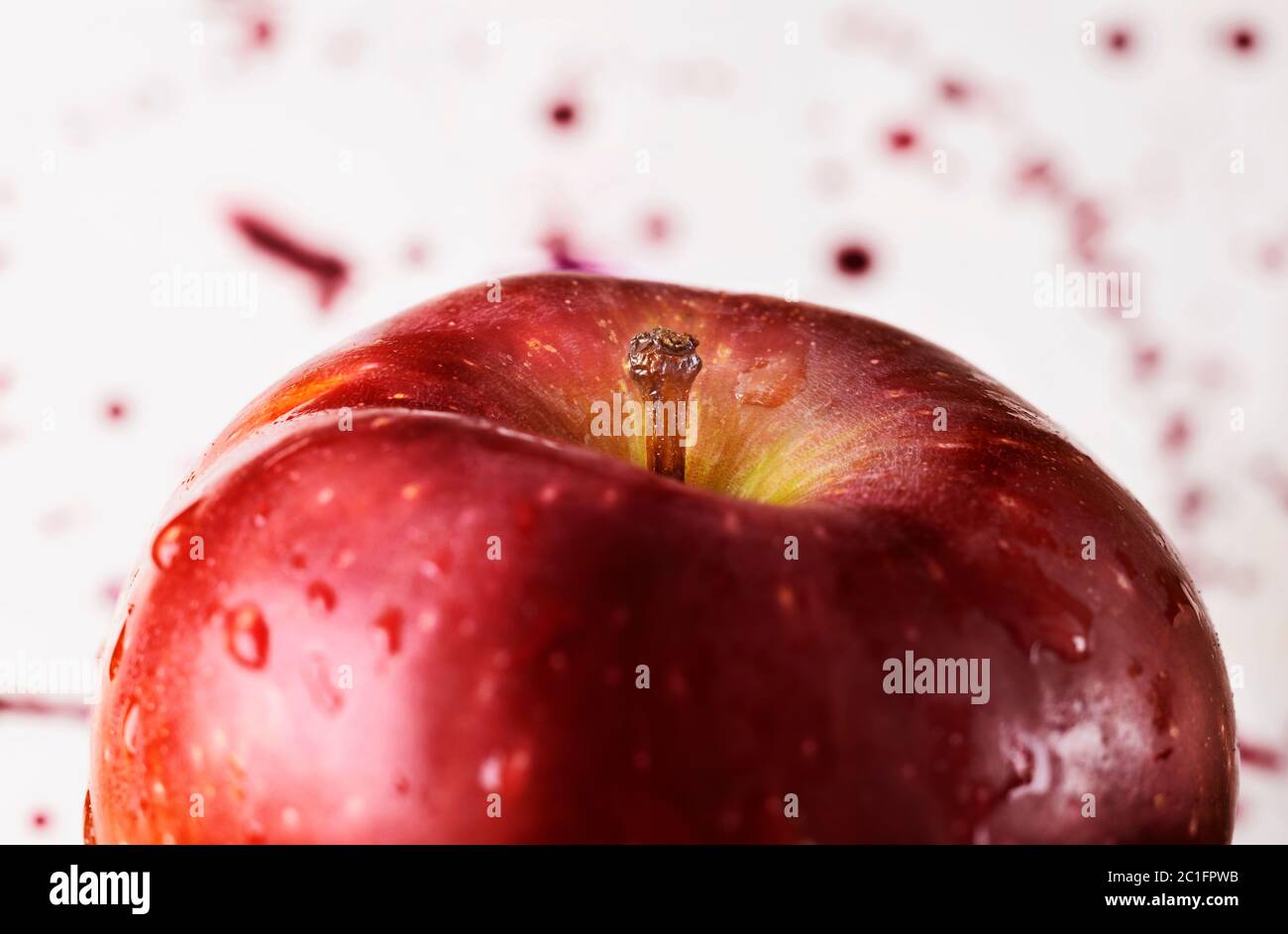 Closeup shot red water hi-res stock photography and images - Alamy