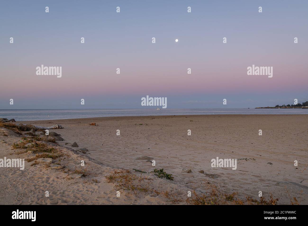 Santa Cruz Sunrise Stock Photo - Alamy