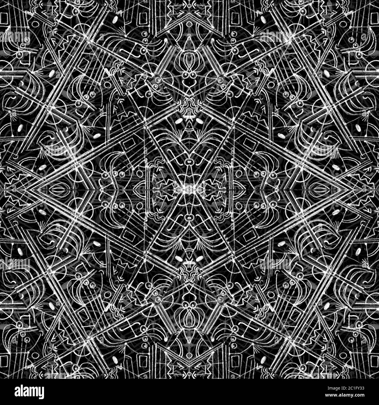 Seamless ethnic Black and White Stock Photos & Images - Alamy