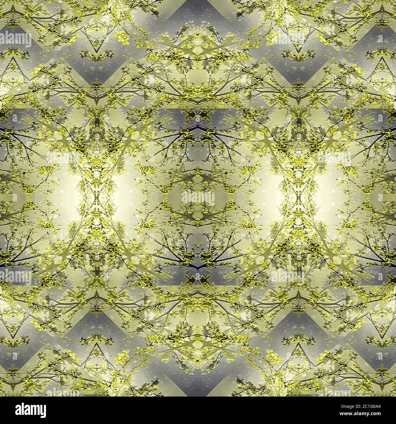 Nature Collage Pattern Stock Photo - Alamy