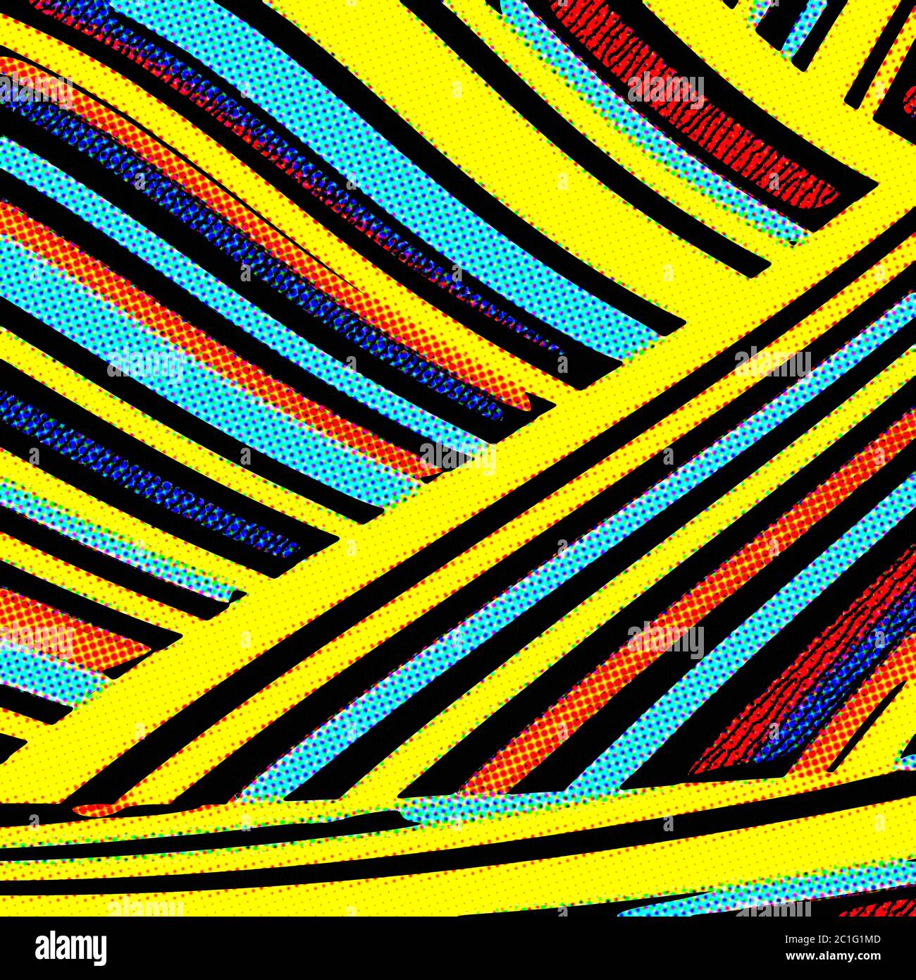Pop Art Geometric Pattern Stock Photo - Alamy