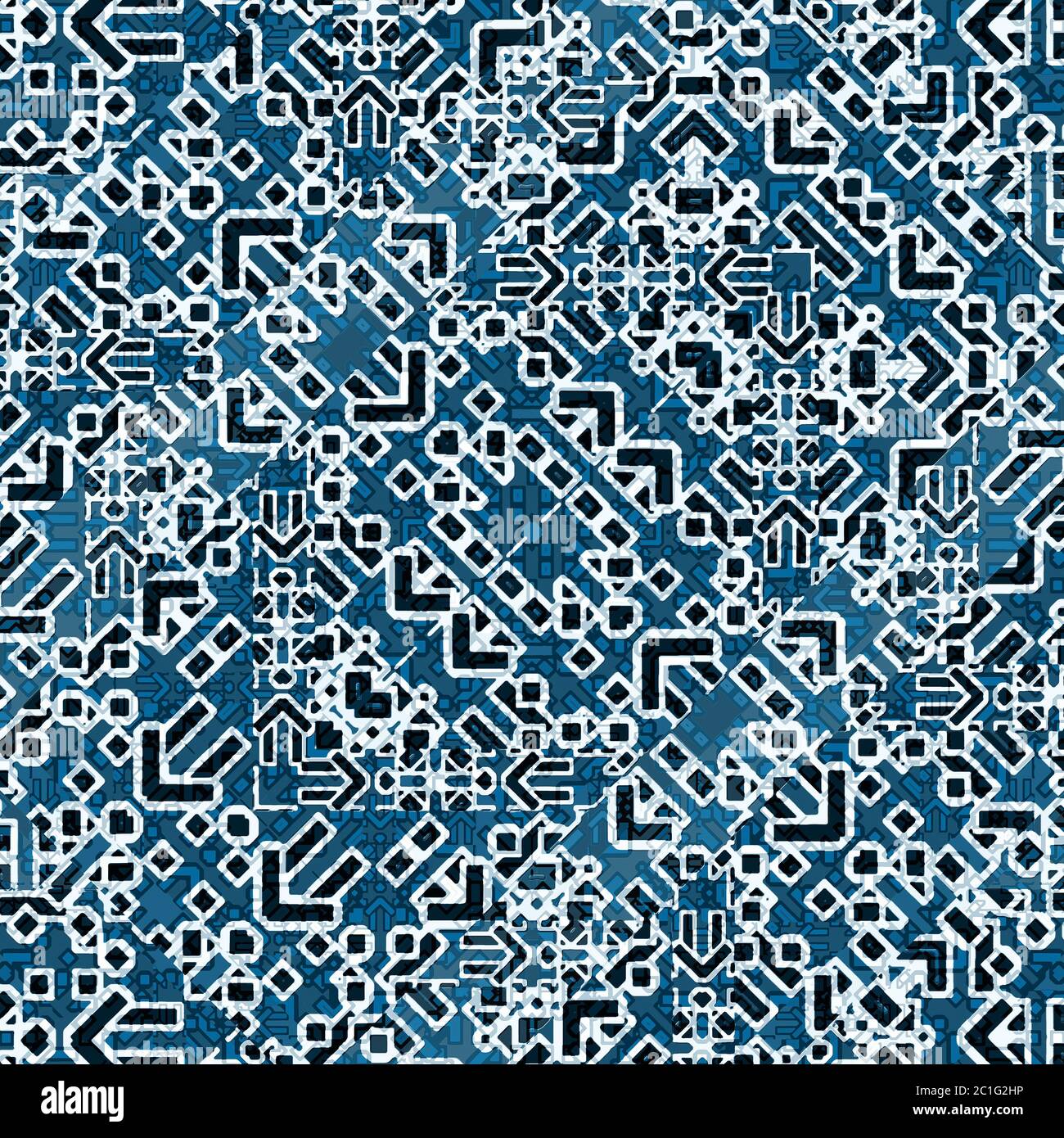 Modern Islamic Style Geometric Seamless Pattern Stock Photo - Alamy