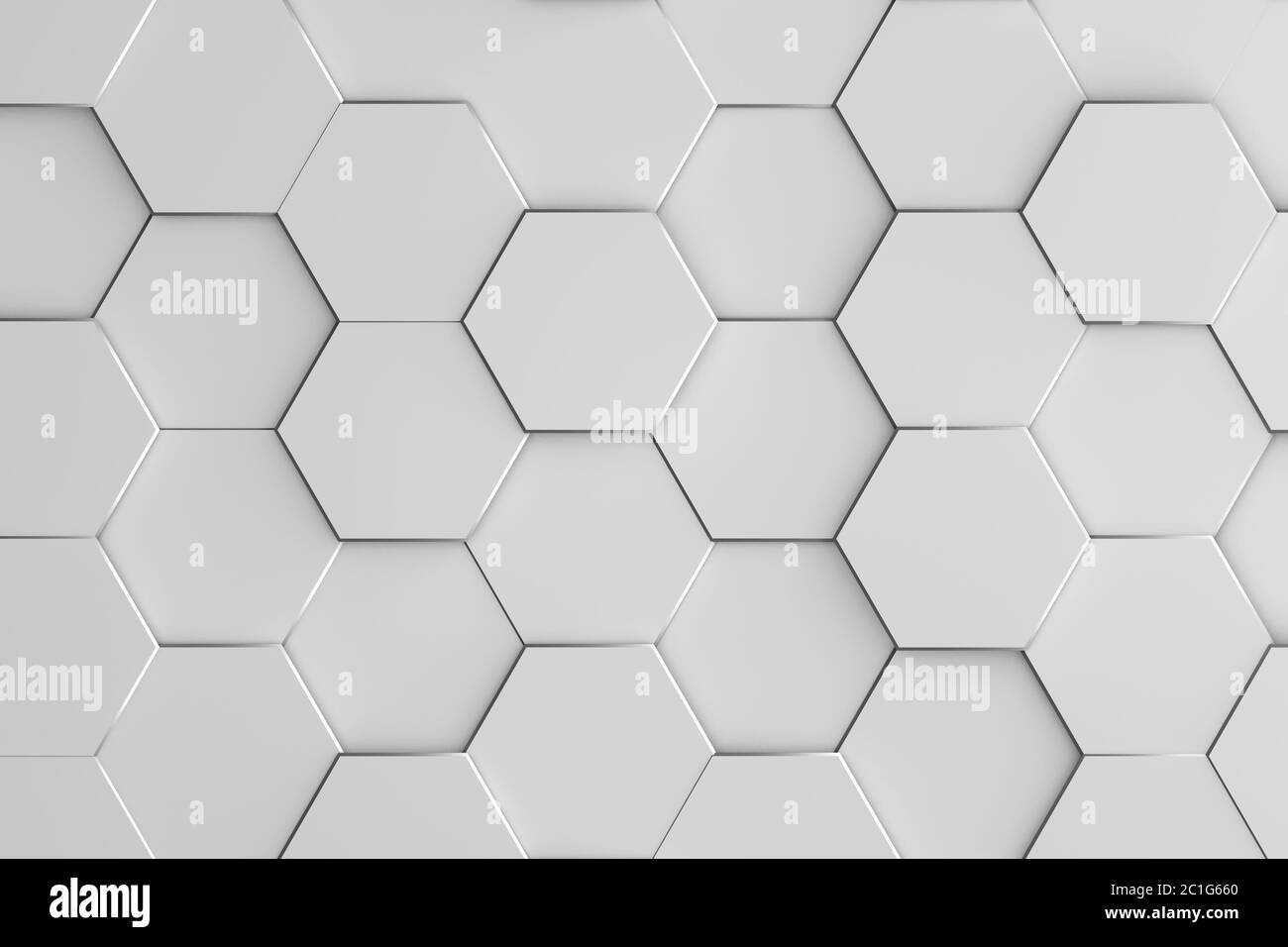 Black white geometric hexagonal abstract background hi-res stock ...