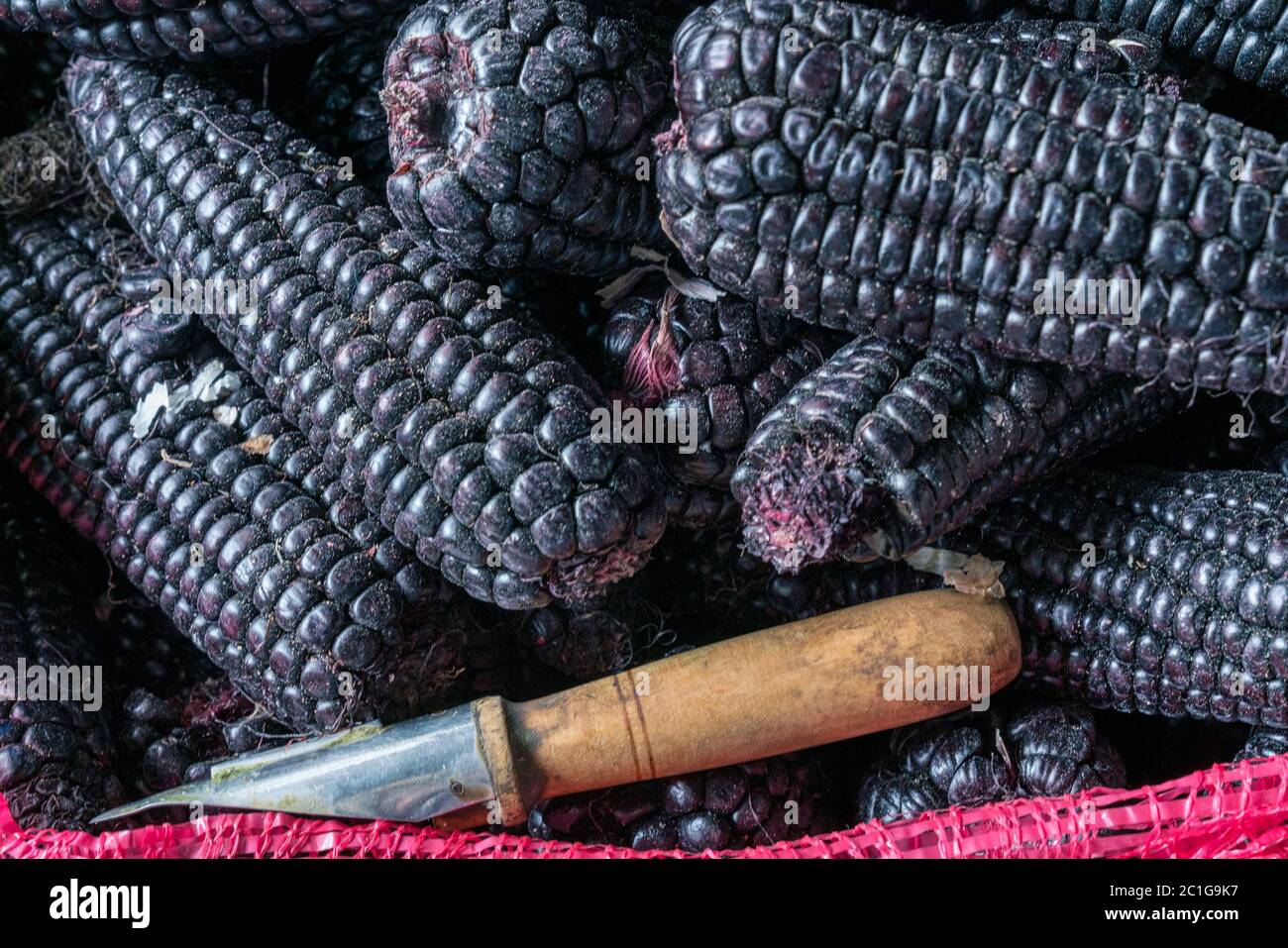 Peruvian street corn hi-res stock photography and images - Alamy