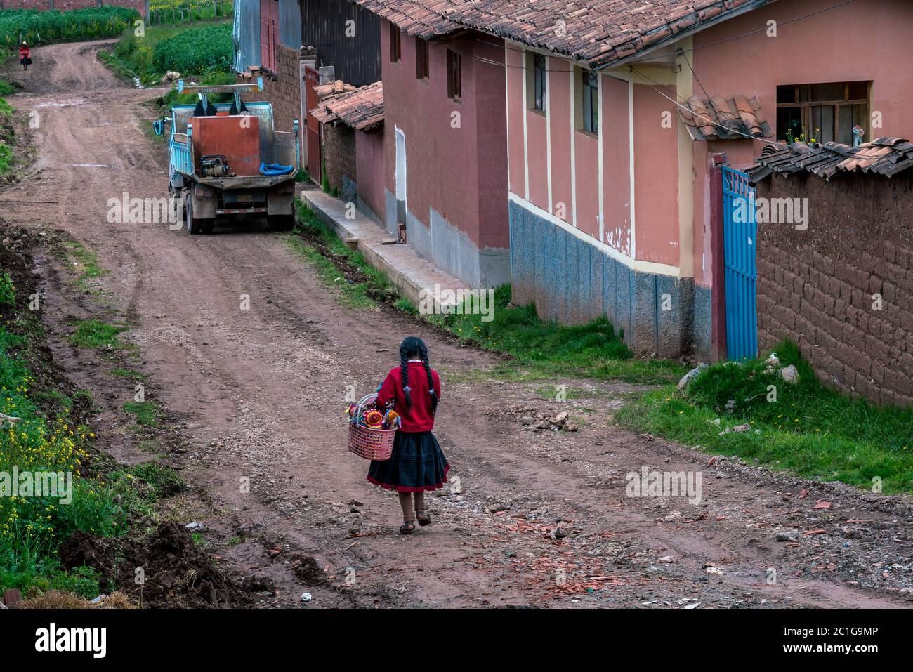 Village life peru hi-res stock photography and images - Alamy