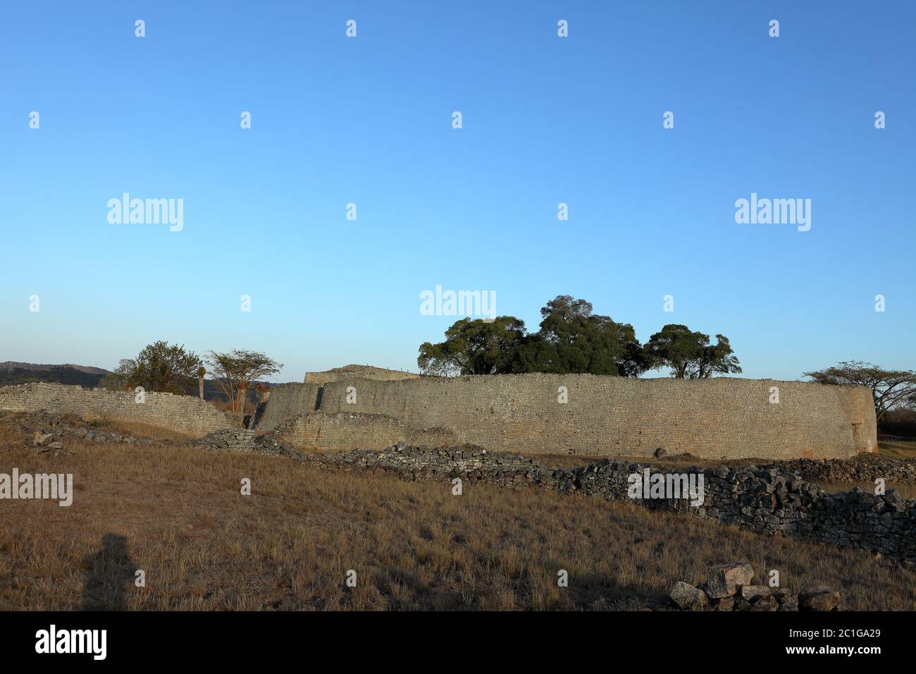 The ruins of Great Zimbabwe in Africa Stock Photo - Alamy
