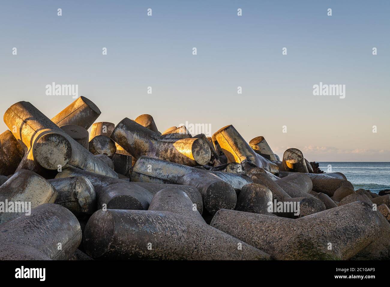 Santa Cruz Sunrise Stock Photo - Alamy