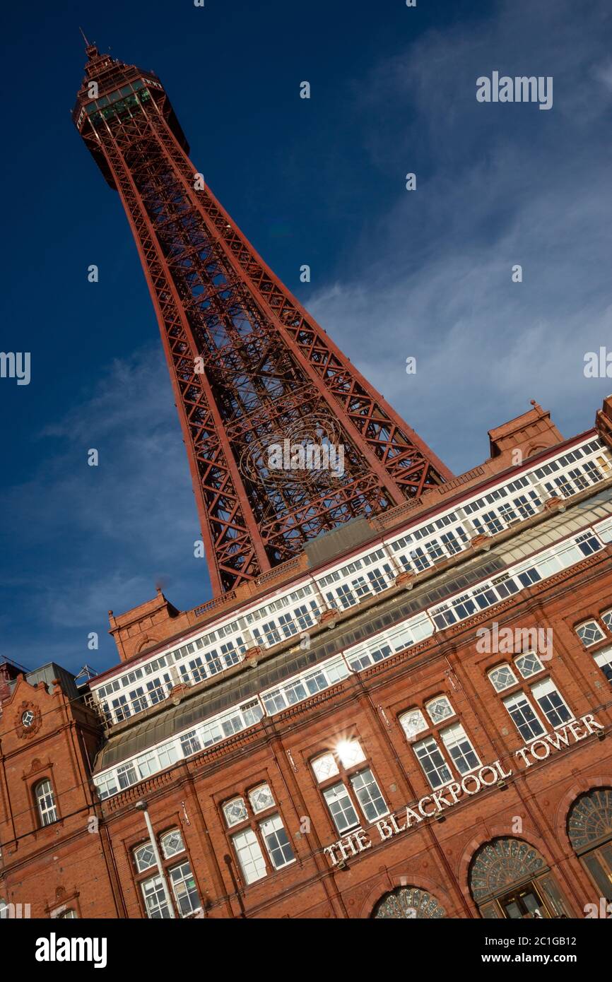 Blackpool tower history hi-res stock photography and images - Alamy
