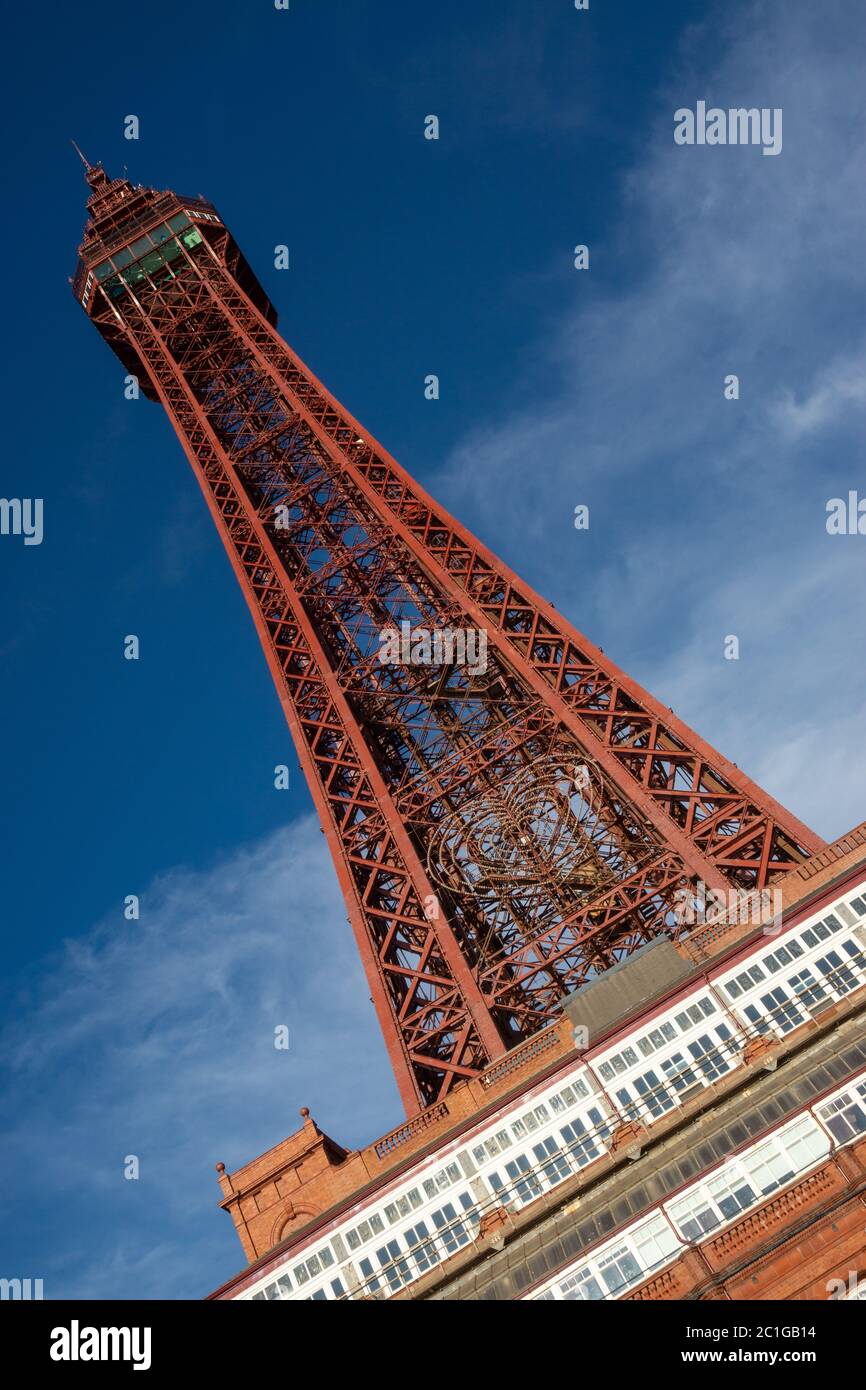 Blackpool Tower England Stock Photo - Alamy