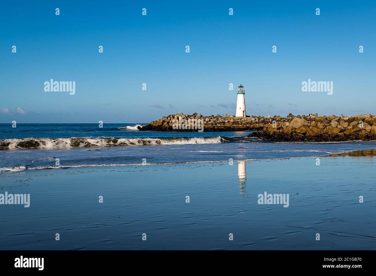 Santa Cruz Sunrise Stock Photo - Alamy