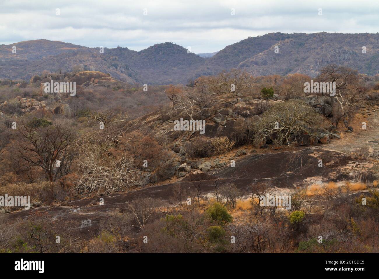 The landscape of the Matopo National Park in Zimbabwe Stock Photo - Alamy