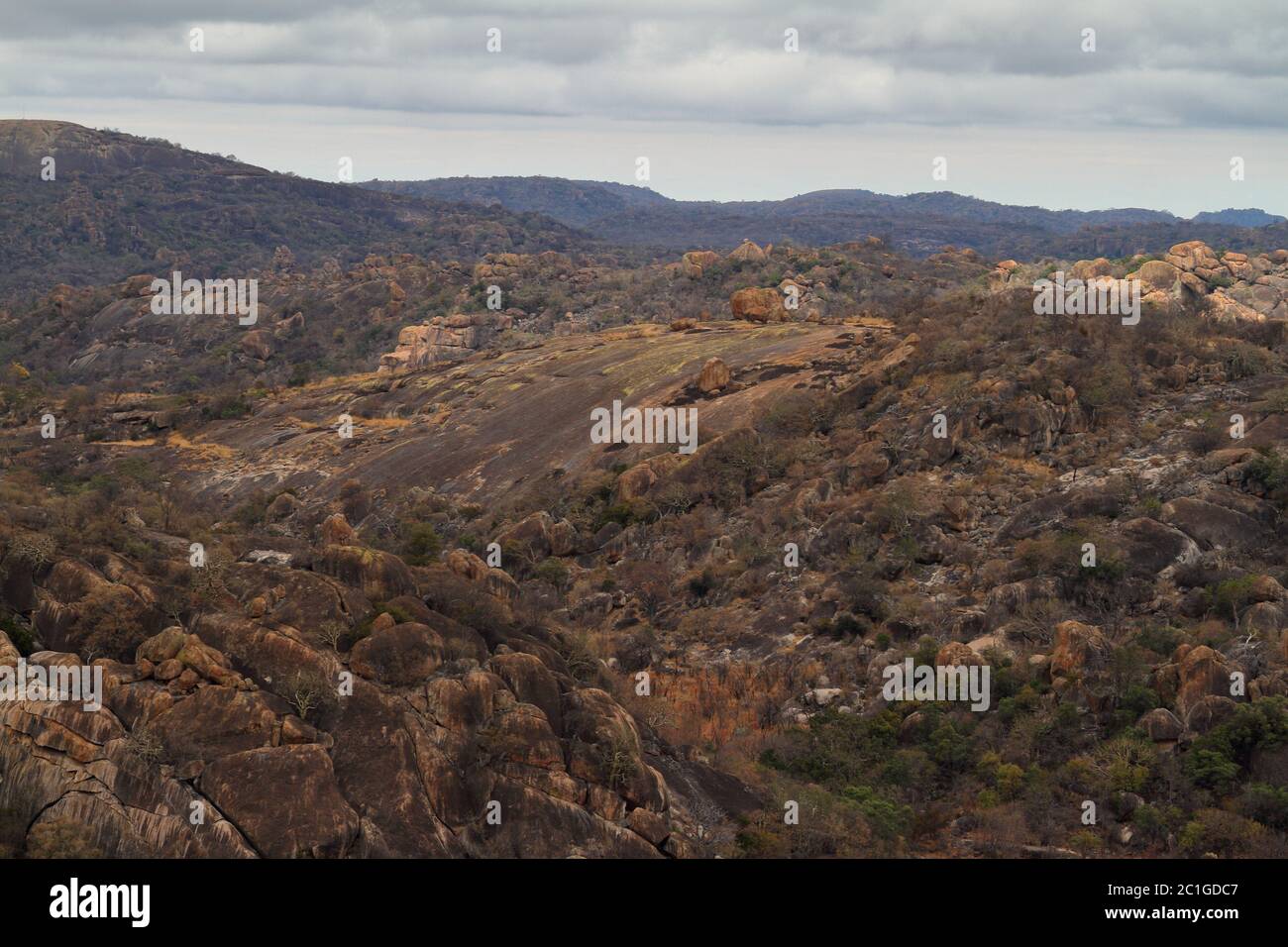 The landscape of the Matopo National Park in Zimbabwe Stock Photo - Alamy
