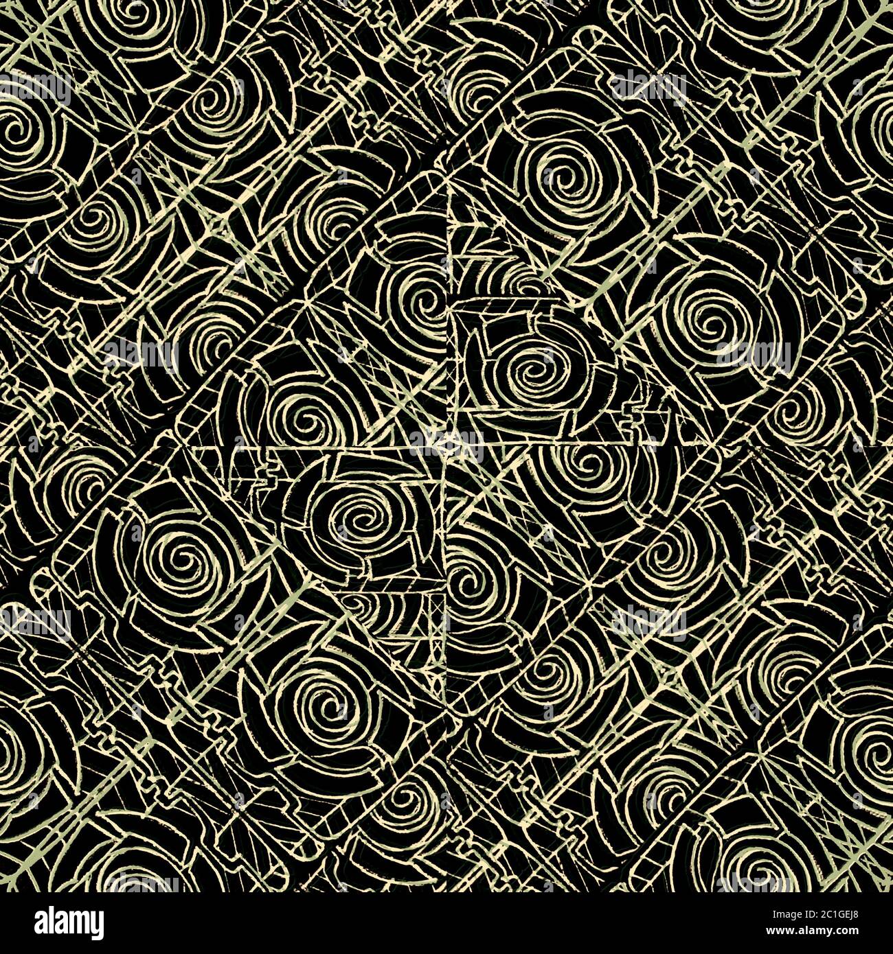 Dark seamless pattern hi-res stock photography and images - Alamy