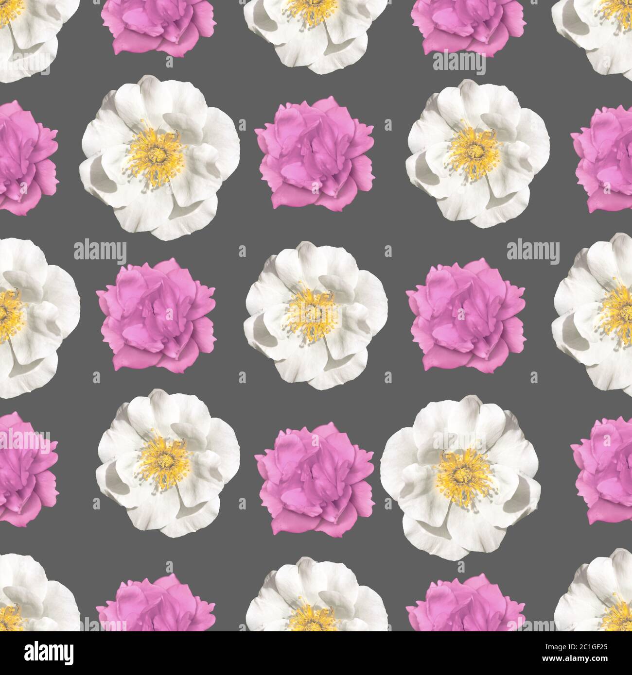 Floral Collage Pattern Stock Photo - Alamy
