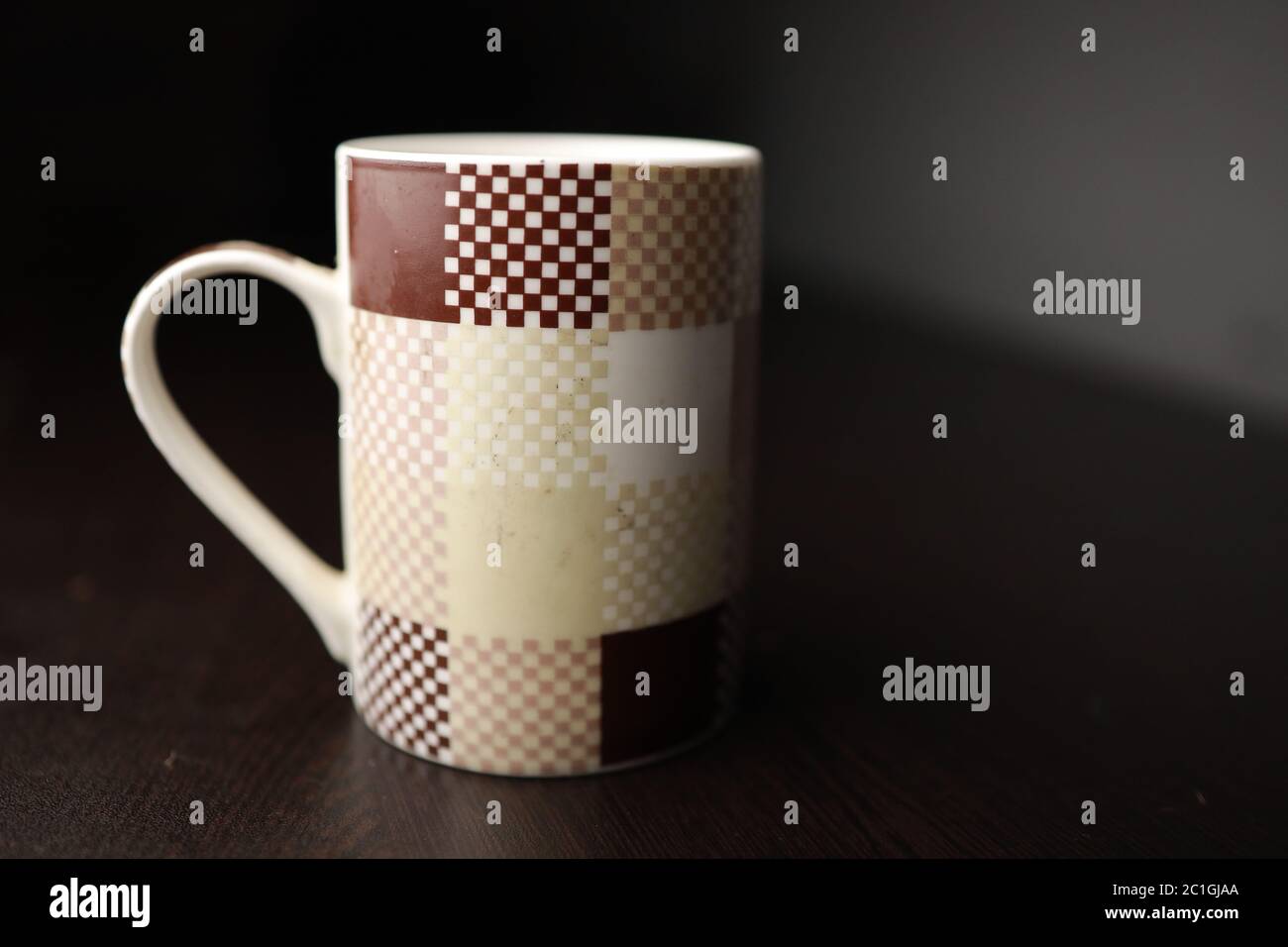 Ceramic Coffee Mug Traditional Design Stock Photo - Alamy