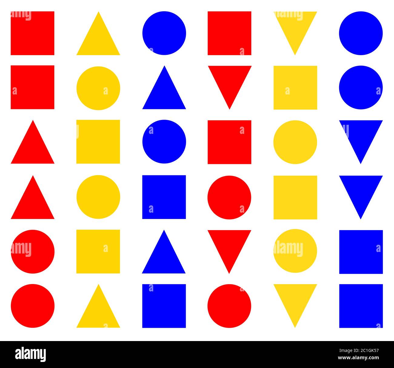 Simple shapes Cut Out Stock Images & Pictures - Alamy