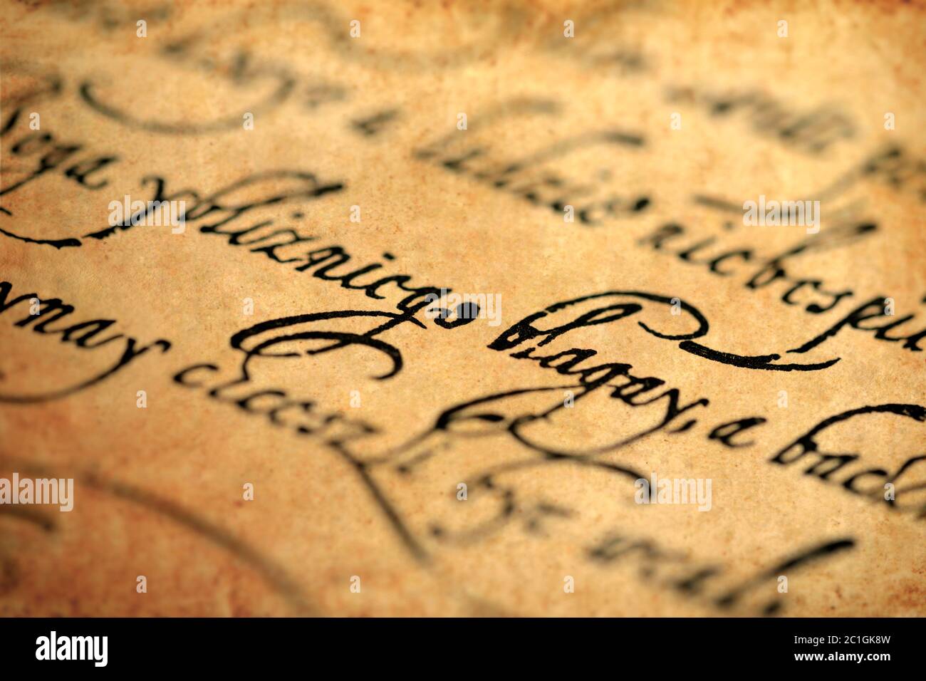 Old handwritten polish text from 16th century Stock Photo - Alamy