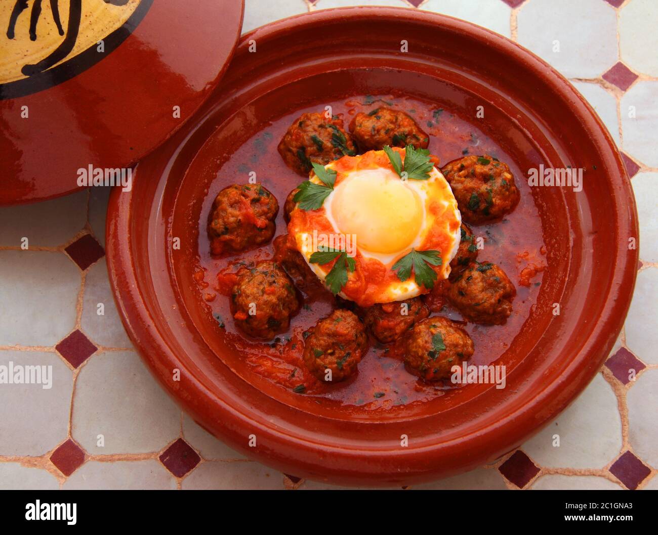 Traditional lamb tagine hi-res stock photography and images - Alamy