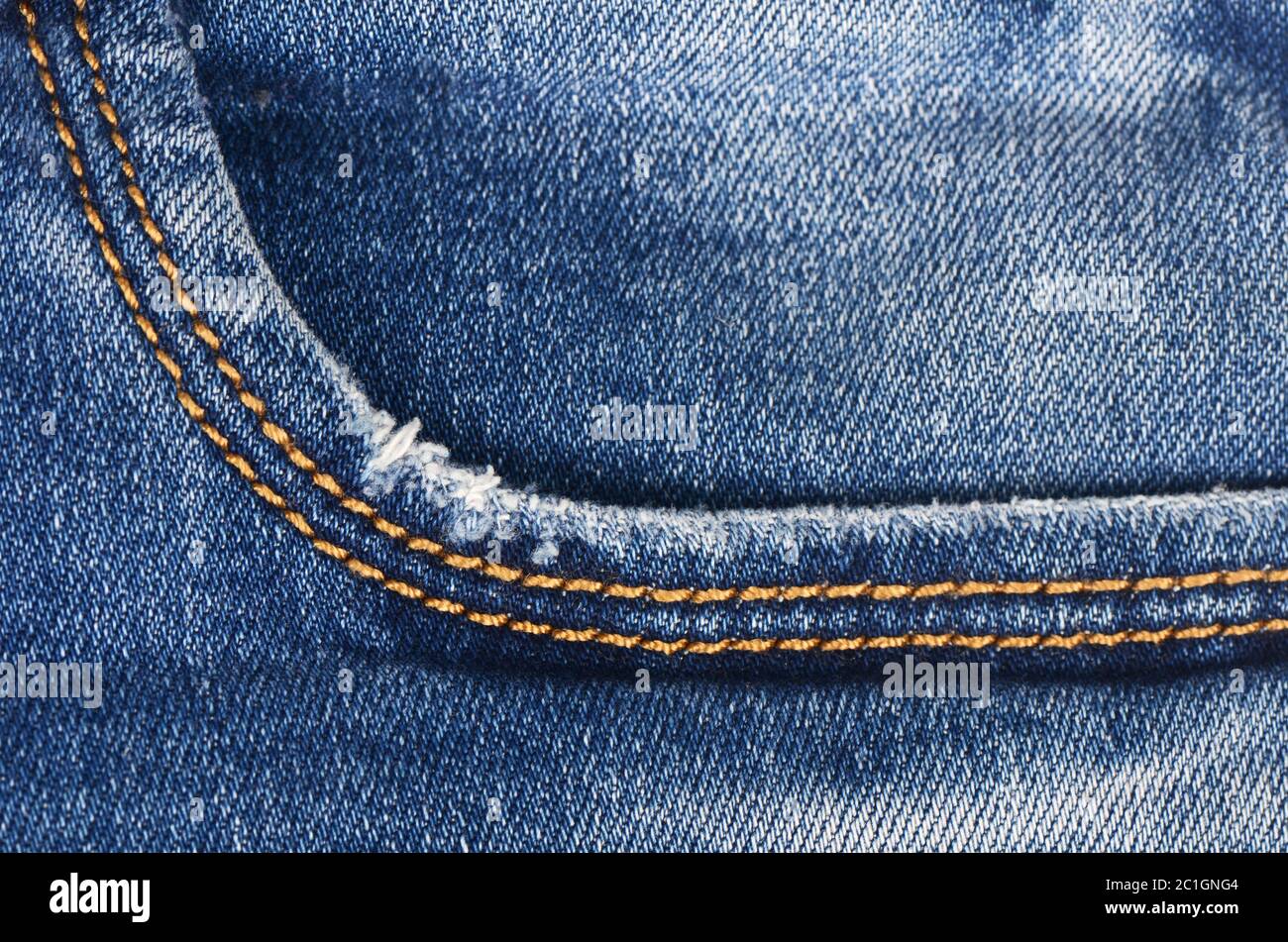Dark blue female jeans - fabric structure Stock Photo - Alamy