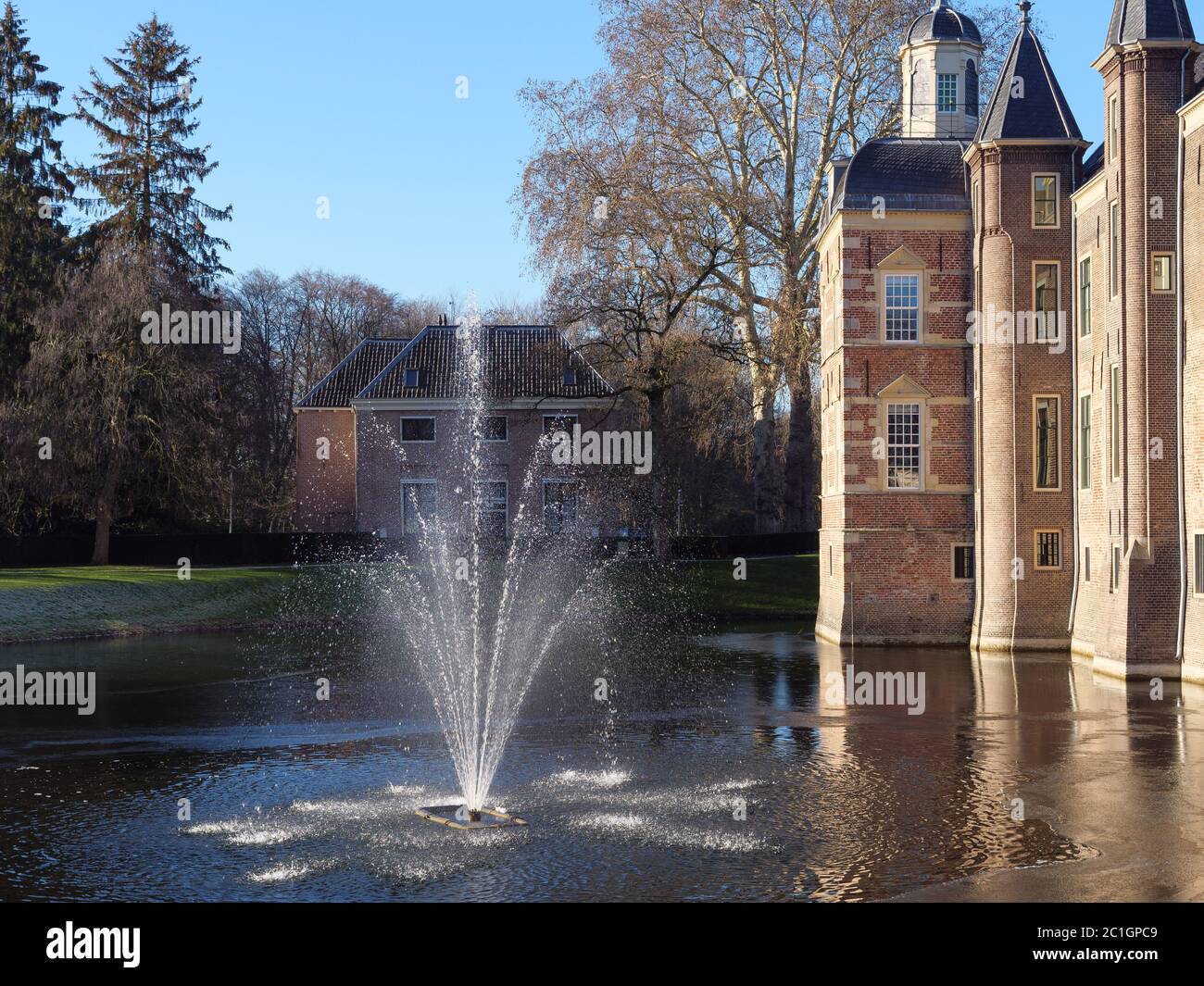 The castle of ruurlo in the netherlands Stock Photo - Alamy