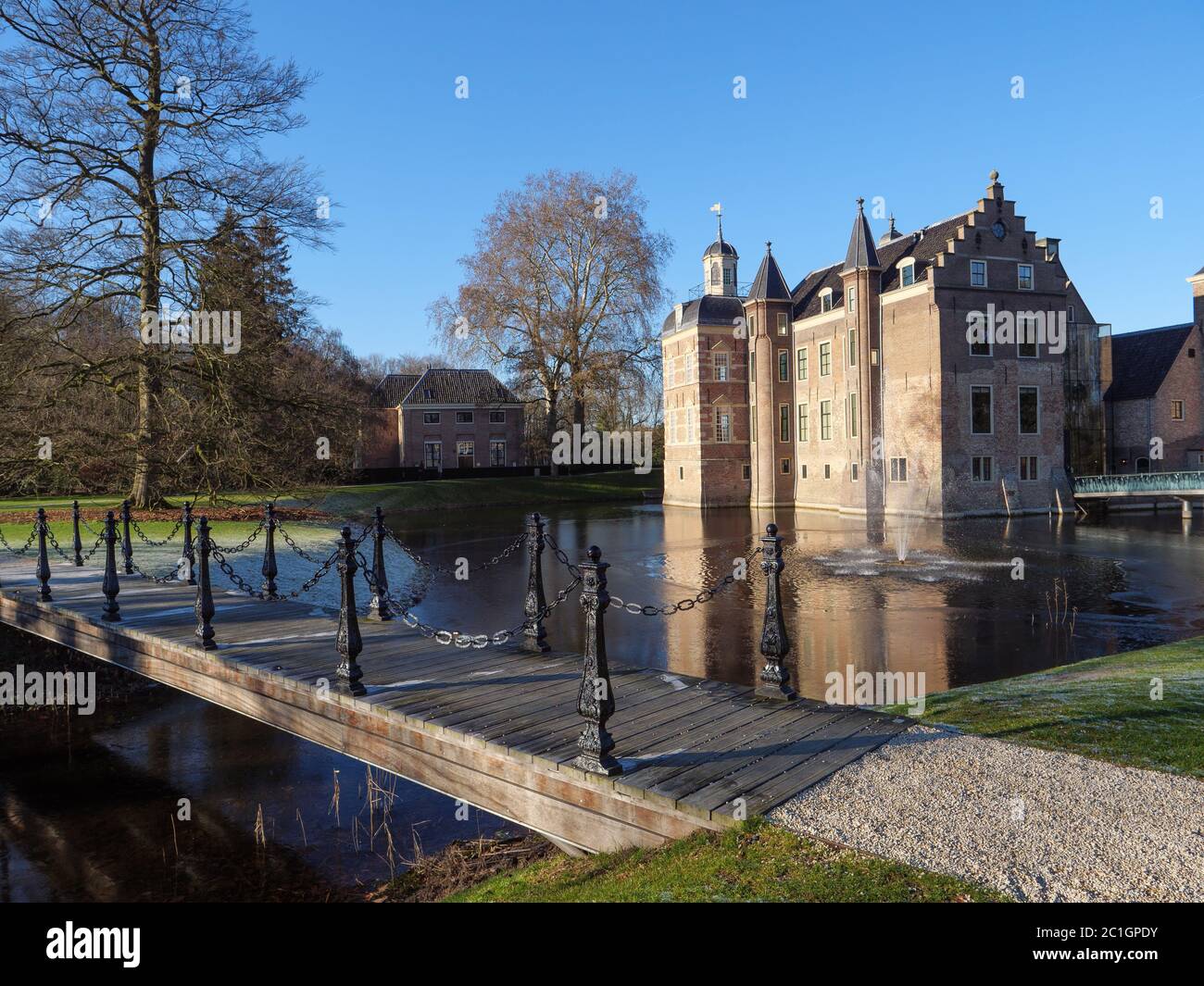 The castle of ruurlo in the netherlands Stock Photo - Alamy