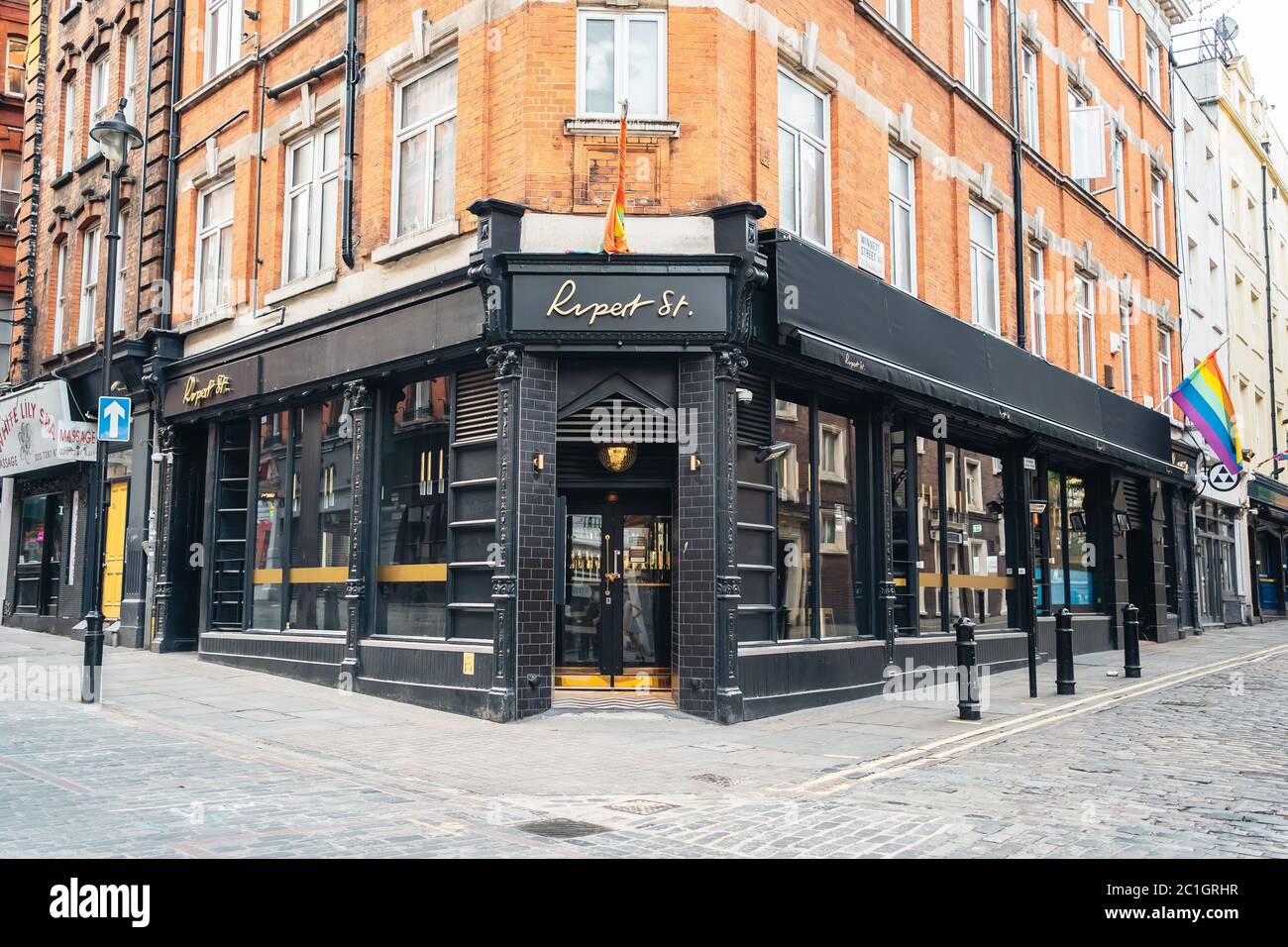 London / UK - 06/06/2020: Rupert Street Pub Closed in Soho waiting to ...