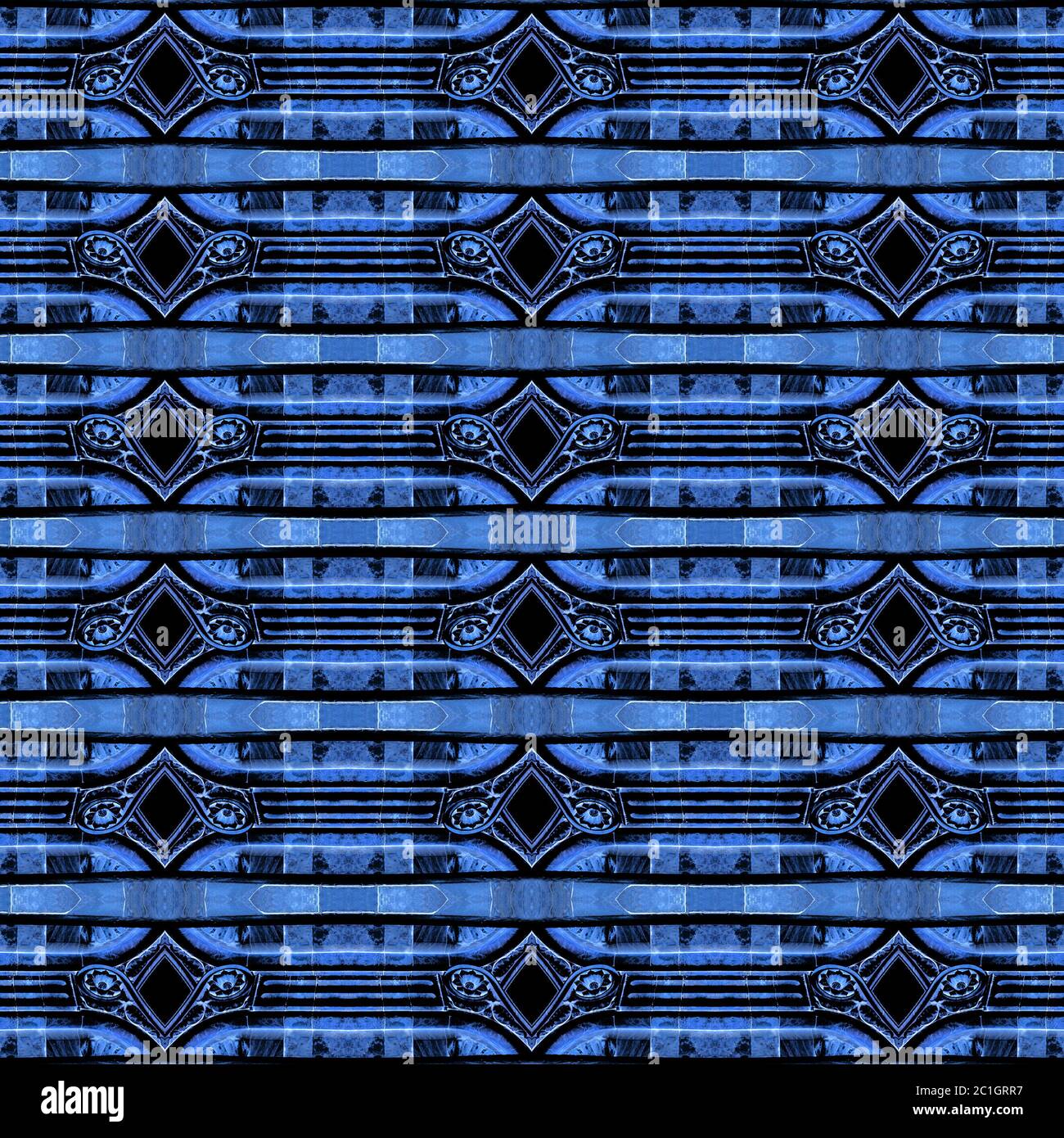 Tech Geometric Seamless Pattern Stock Photo - Alamy
