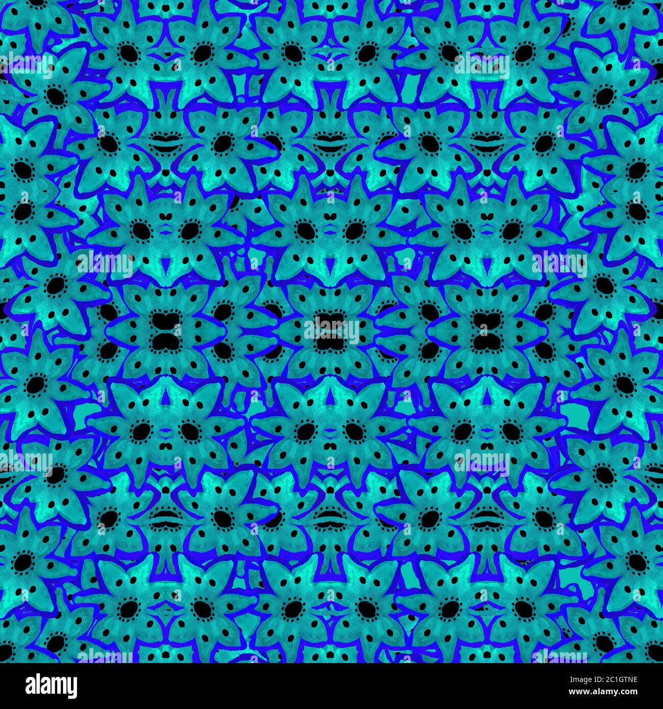 Modern Stars Motif Seamless Pattern Design Stock Photo - Alamy