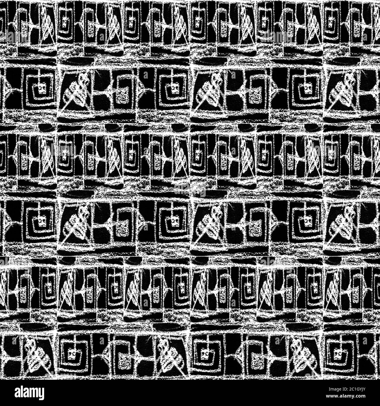 Seamless background hand draw Black and White Stock Photos & Images - Alamy