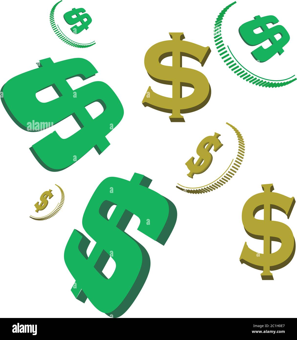 Currency signs background pattern Stock Vector Images - Alamy