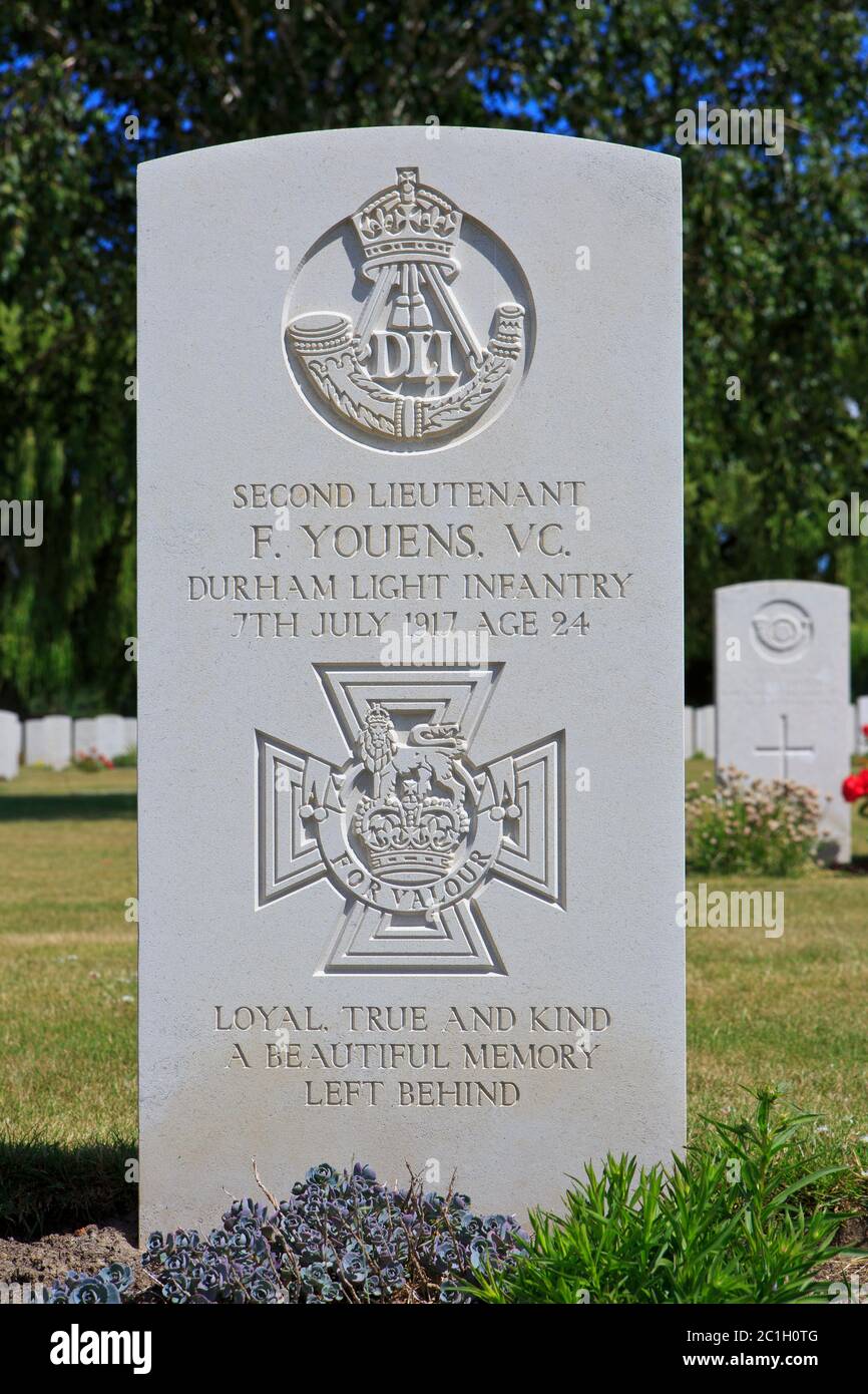 Durham light infantry victoria cross memorial hi-res stock photography and images - Alamy