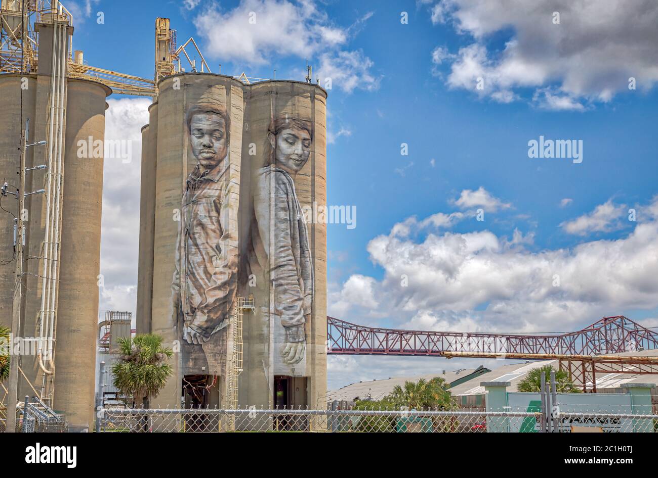 Murals of Unity Stock Photo - Alamy