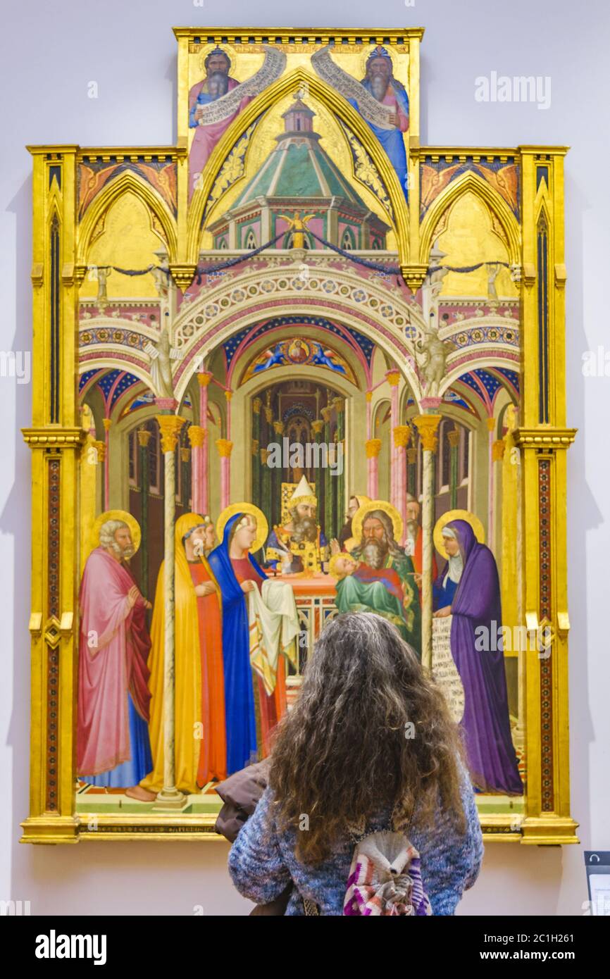 Woman back view art history hi-res stock photography and images - Alamy