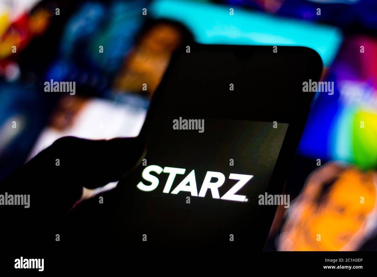 Starz logo hi-res stock photography and images - Alamy