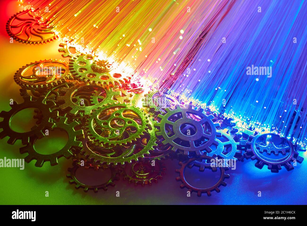 Plastic gear cogs hi-res stock photography and images - Alamy