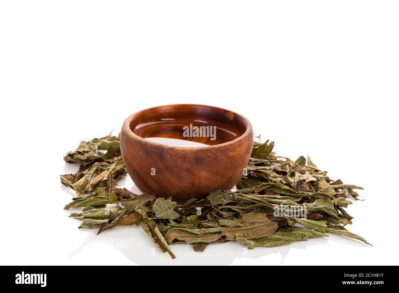 Calea zacatechichi herb leaves tea Stock Photo - Alamy