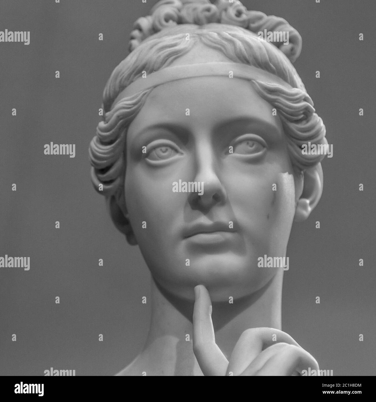 The ancient marble portrait bust Stock Photo - Alamy