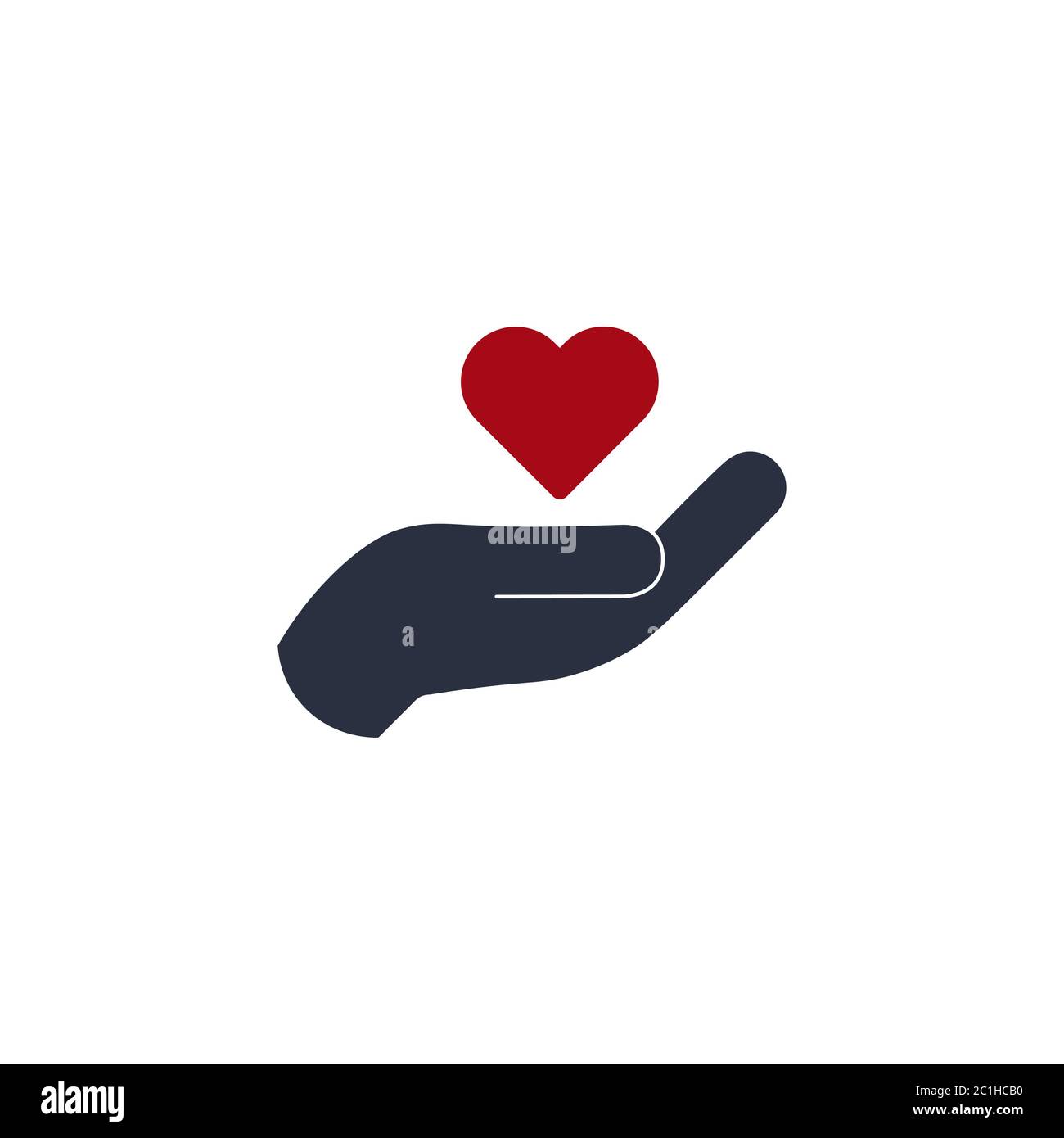 Charity Hand Icon