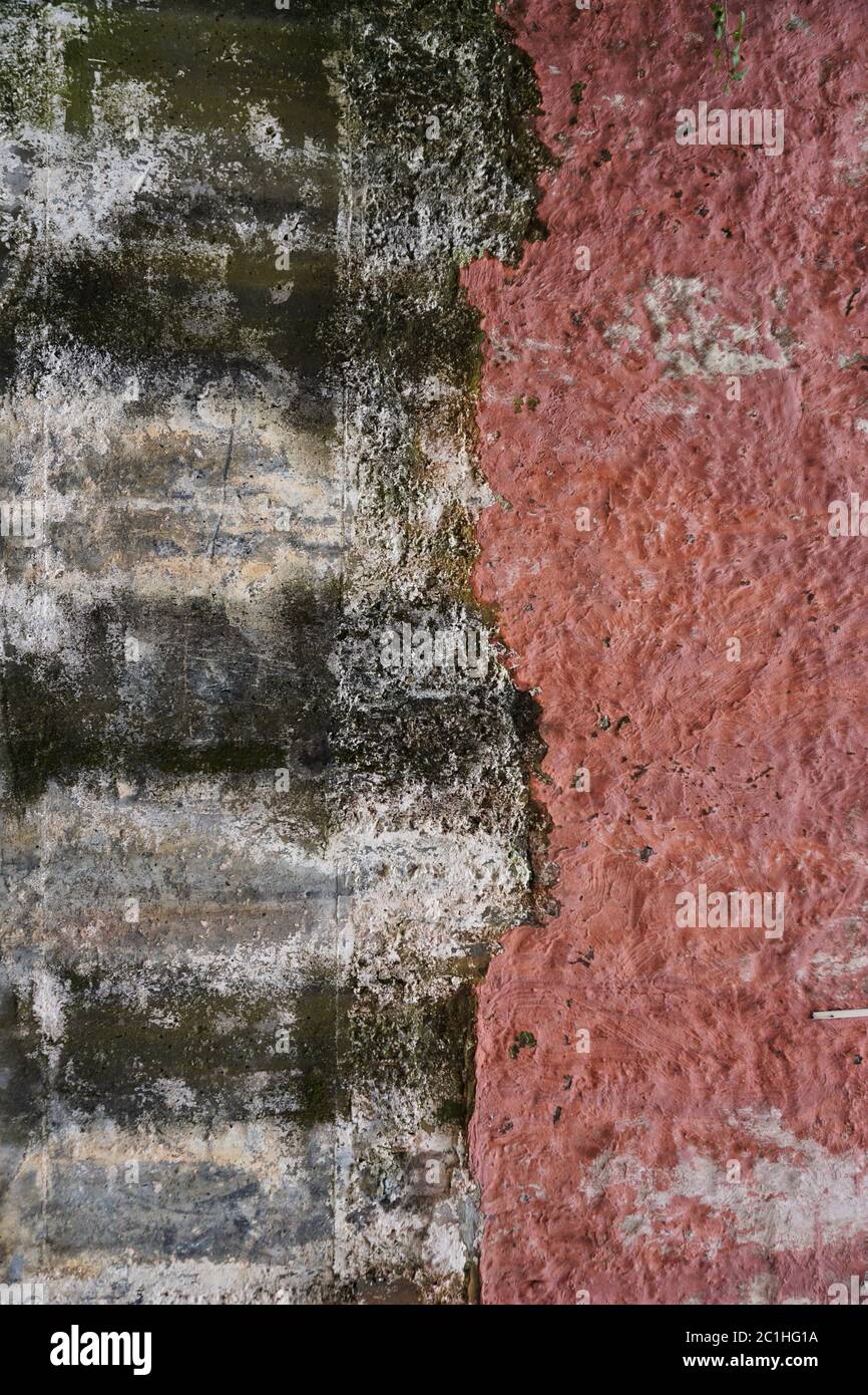 red wall texture Stock Photo - Alamy